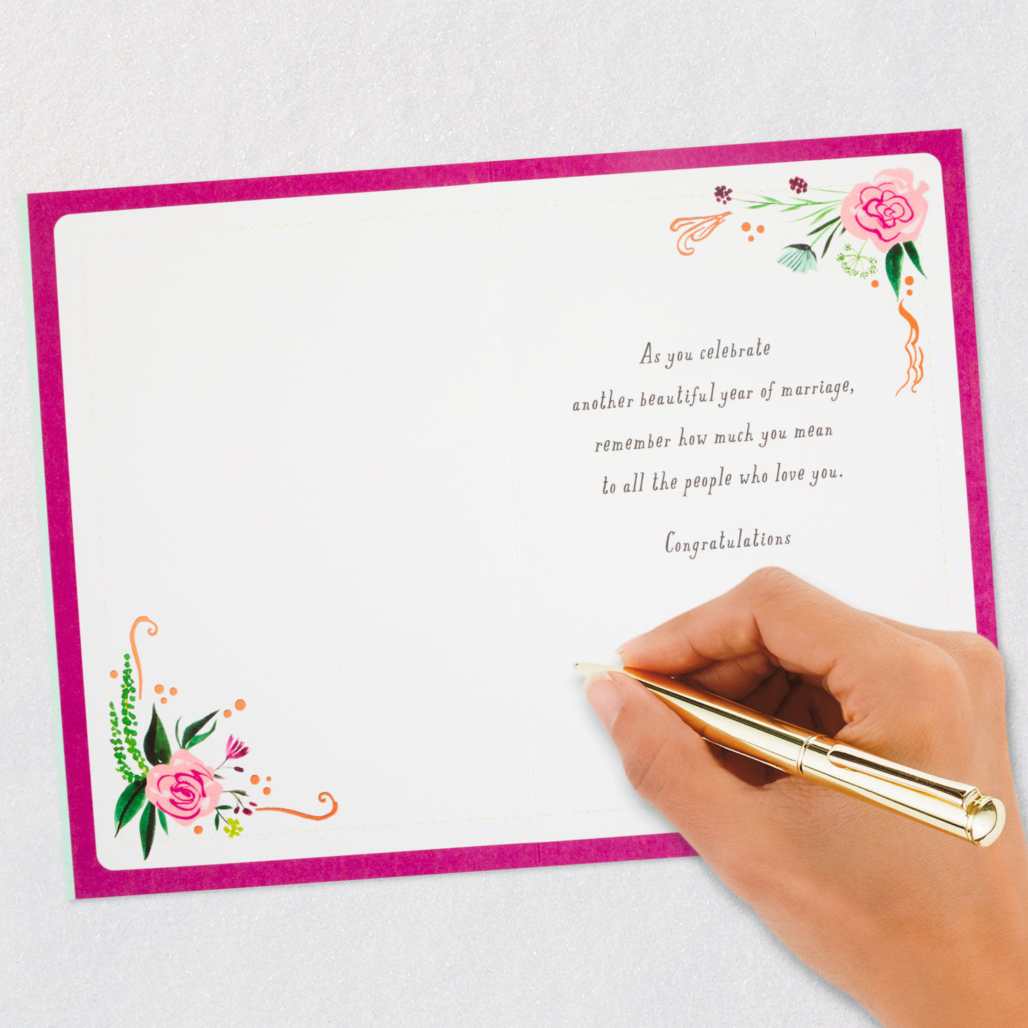 Another Beautiful Year of Marriage Anniversary Card for Couple ...