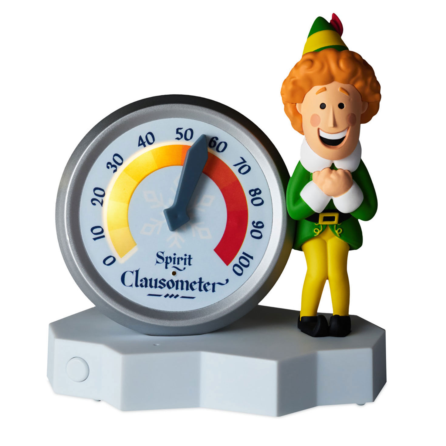 Elf Buddy the Elf™ Spirit Clausometer Figurine With Sound - Seasonal ...