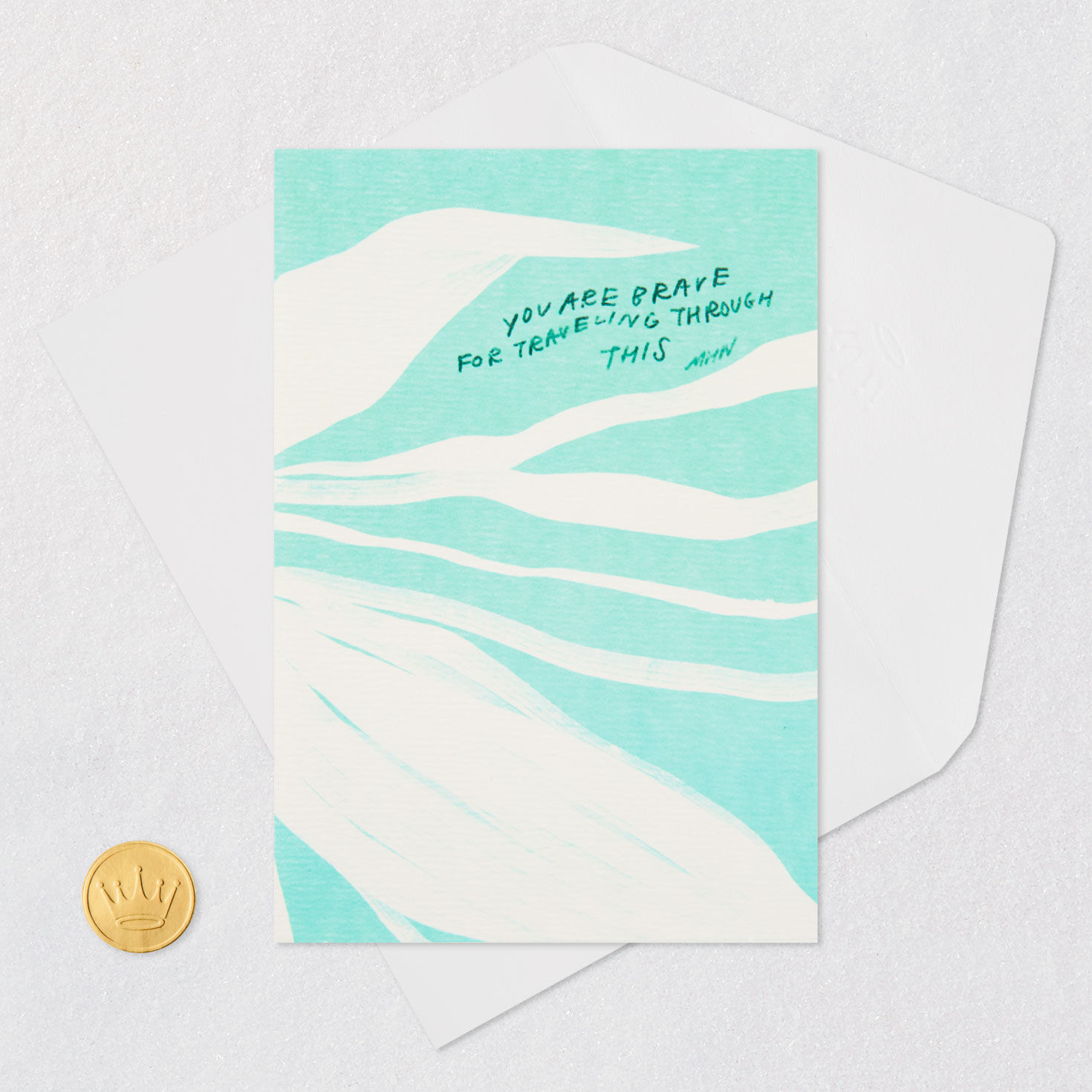 Morgan Harper Nichols You Are Brave Encouragement Card - Greeting Cards ...