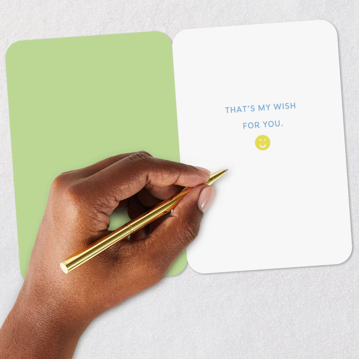 Less Crappy, More Happy Encouragement Card - Greeting Cards | Hallmark