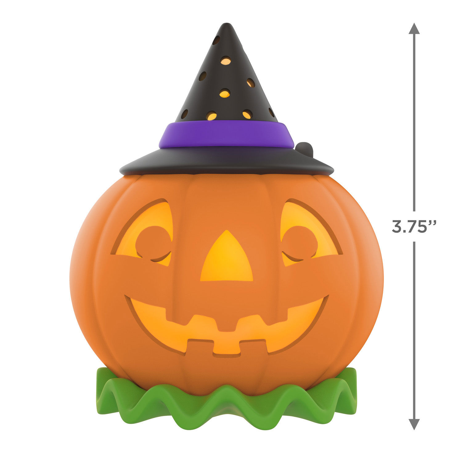 Mini Halloween Time ShowToppers Musical Tree Topper With Light, 3.75 ...