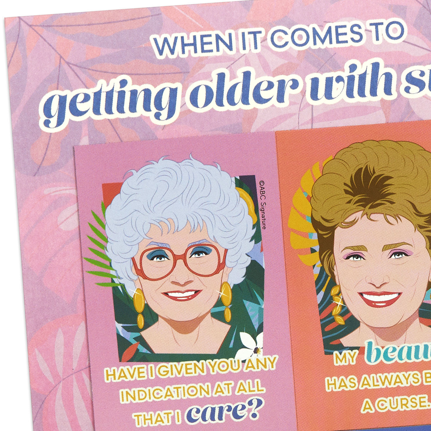 The Golden Girls You Are Golden, Girl Birthday Card With Removable ...