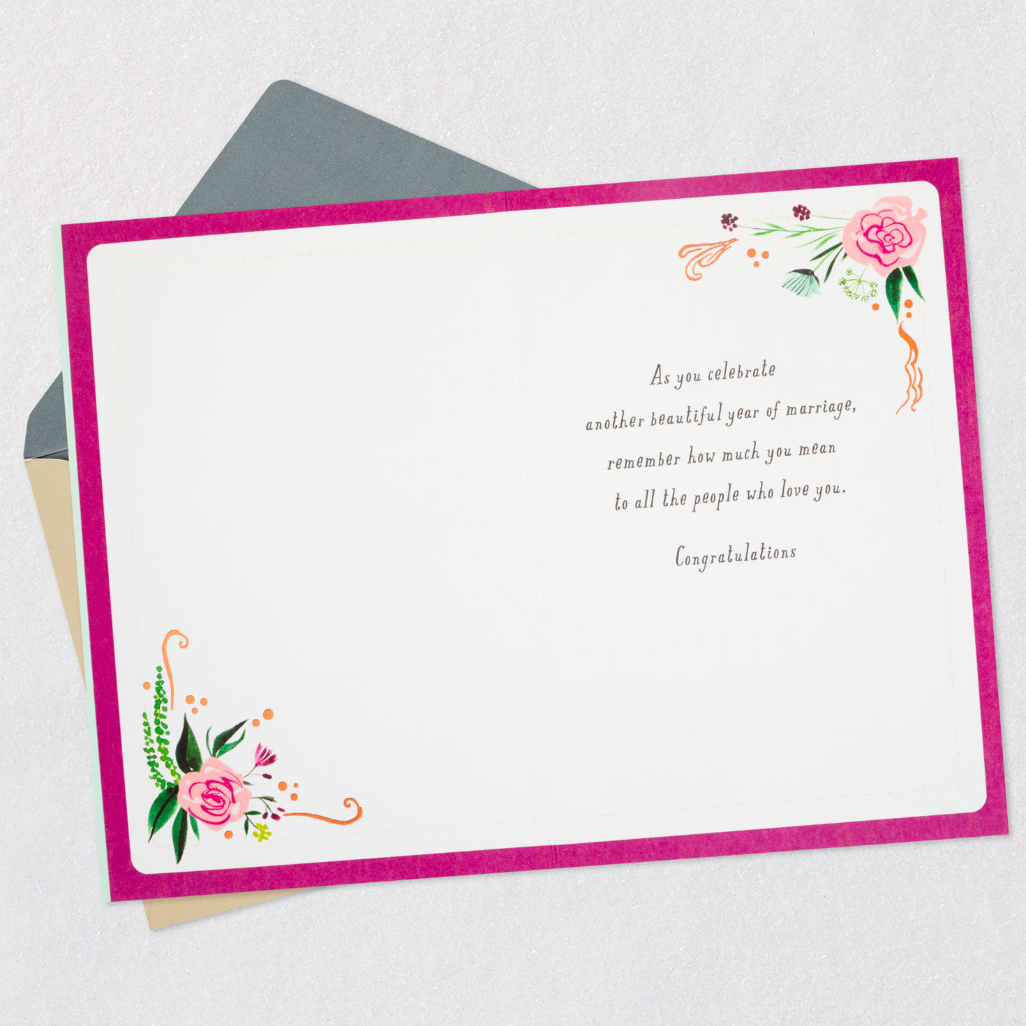 Another Beautiful Year of Marriage Anniversary Card for Couple ...