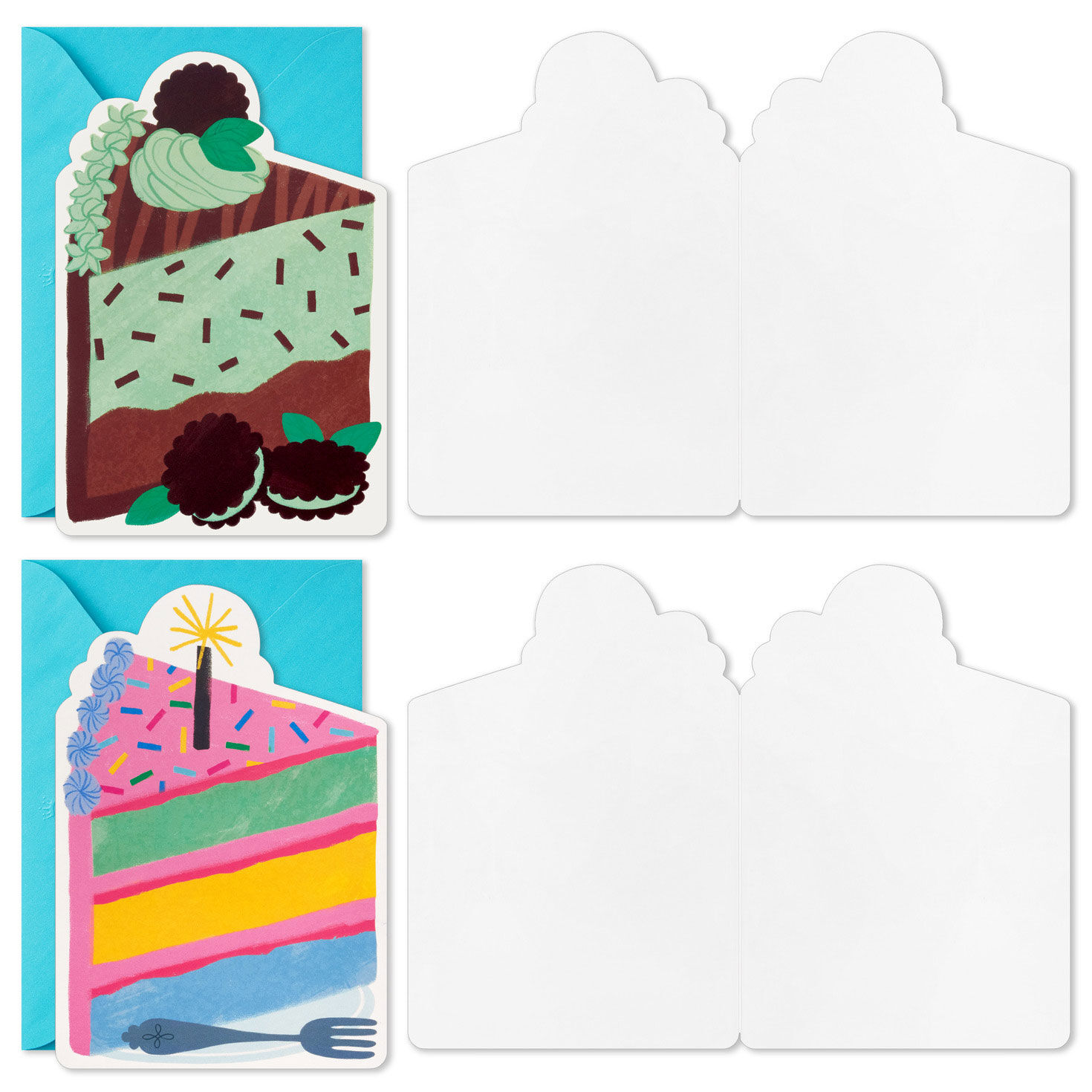 Slice of Cake Assorted Birthday Cards, Pack of 16 - Boxed Cards | Hallmark