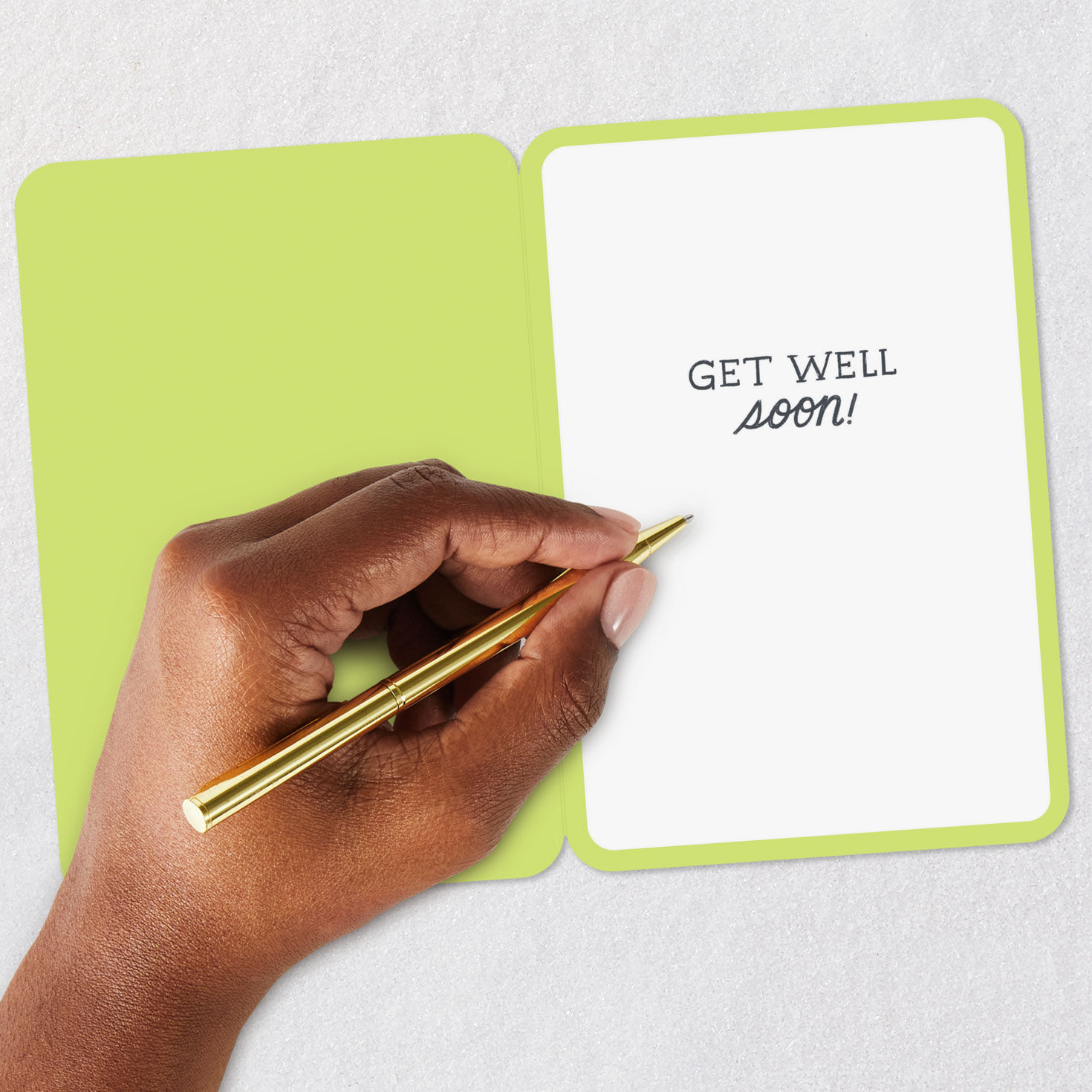 get well soon signed