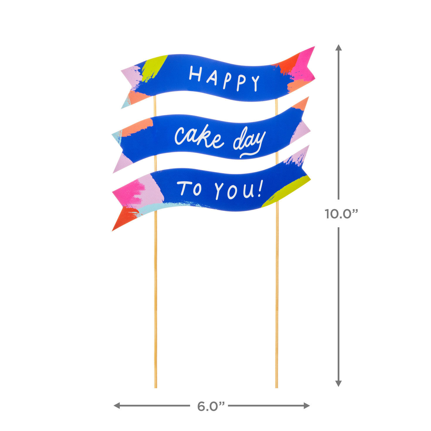 Cake Day Banner Birthday Cake Topper - Cake Toppers & Candles | Hallmark