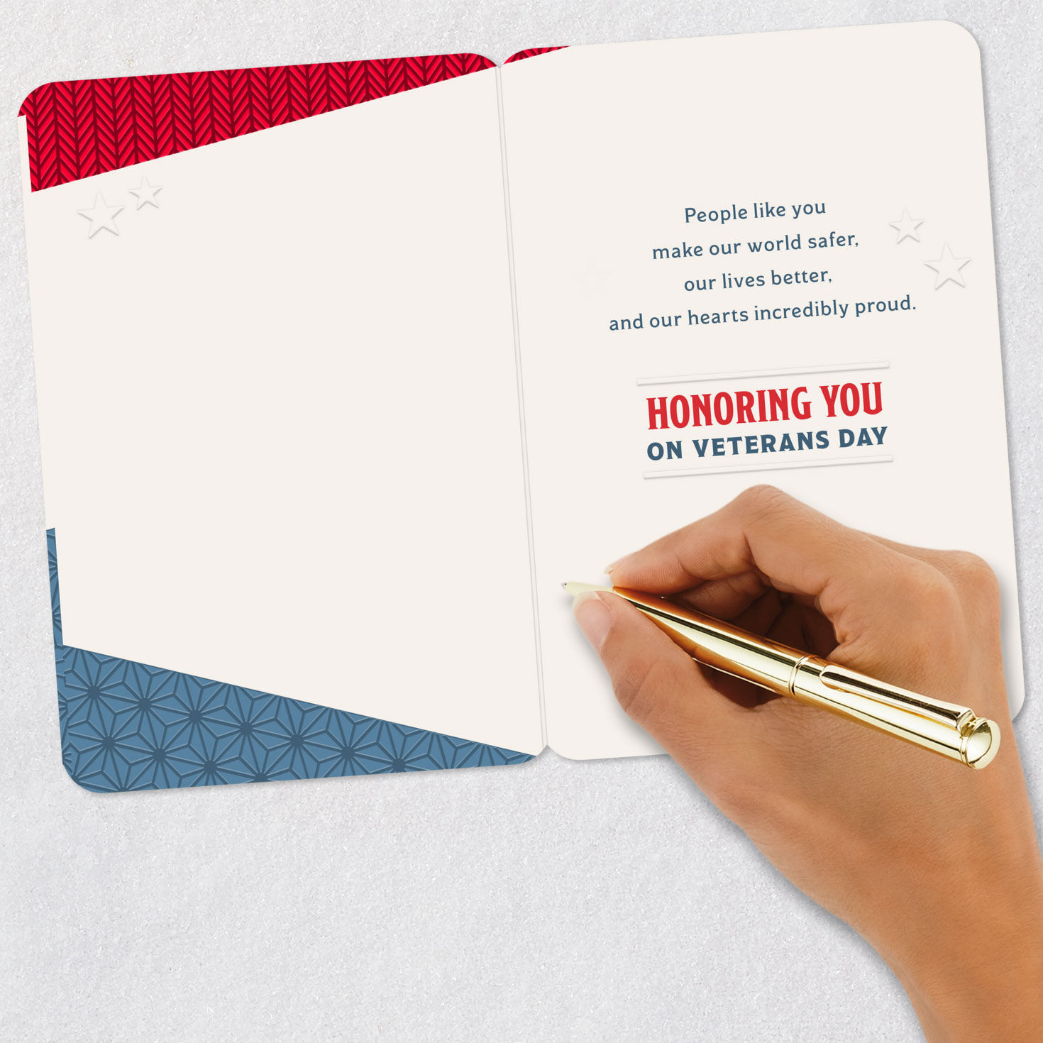 You Make Our World Better Veterans Day Card - Greeting Cards | Hallmark