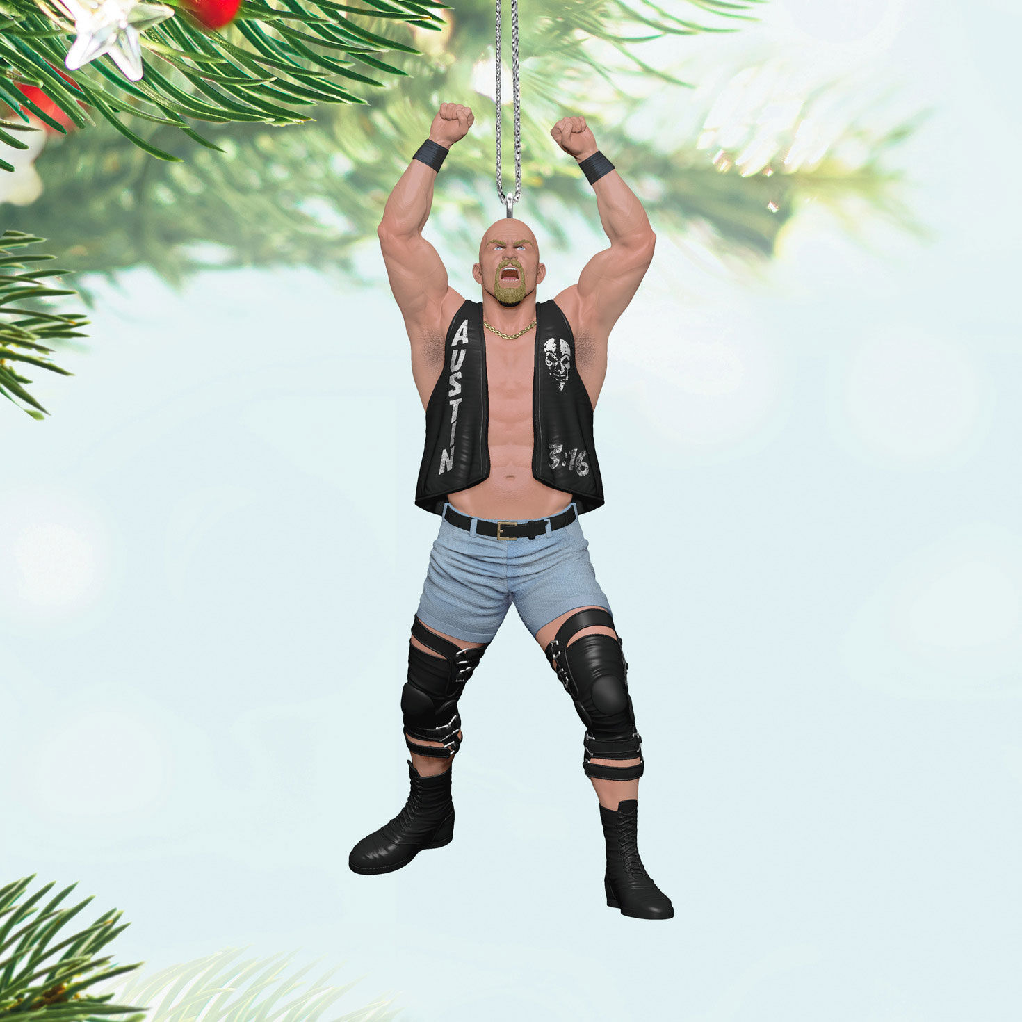 WWE Stone Cold Steve Austin Ornament - Keepsake Ornaments | Hallmark