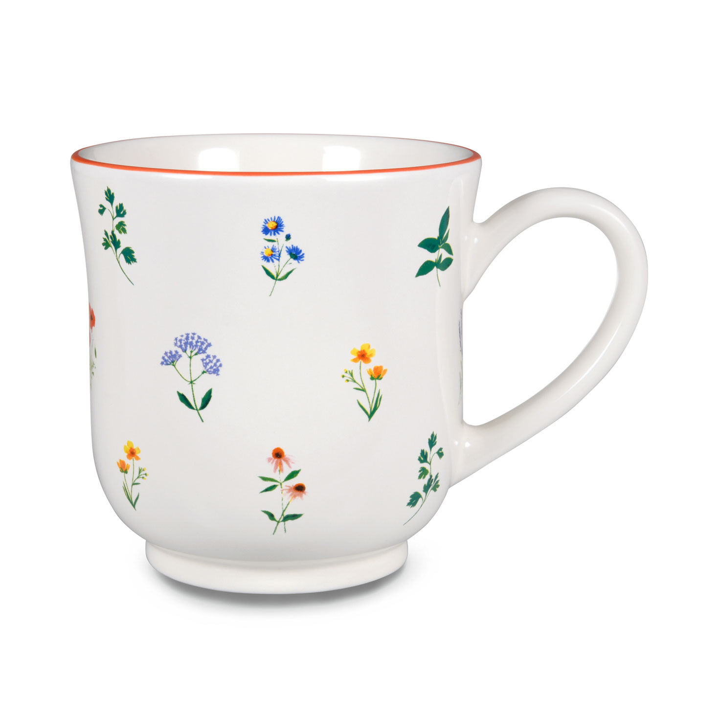 Floral Patterns on White Mug, 14.5 oz. - Mugs | Hallmark