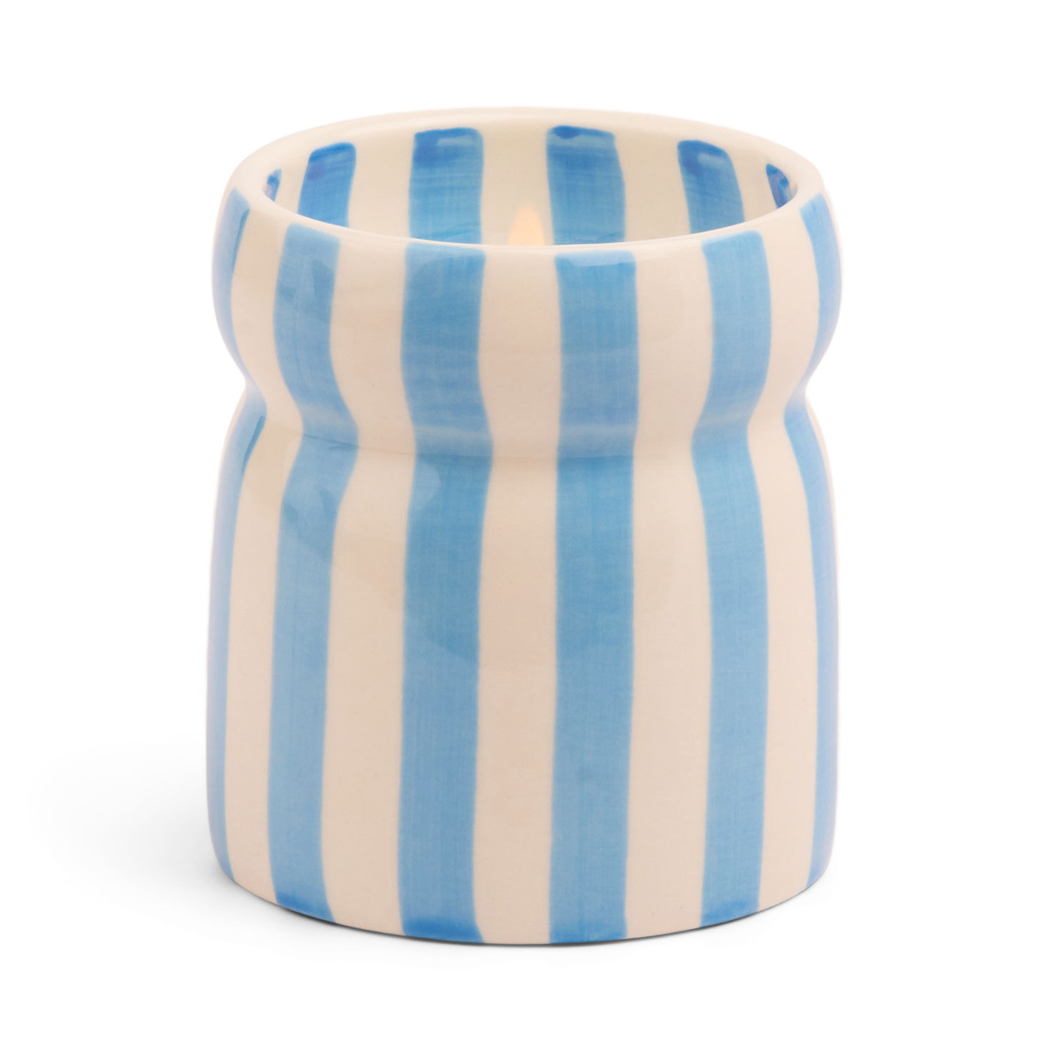 Paddywax Lost at Sea Blue-Striped Cabana Candle, 6.5 oz. - Candles ...