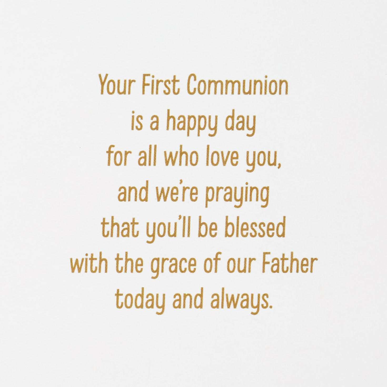 A Happy Day Religious First Communion Card for Godson - Greeting Cards ...