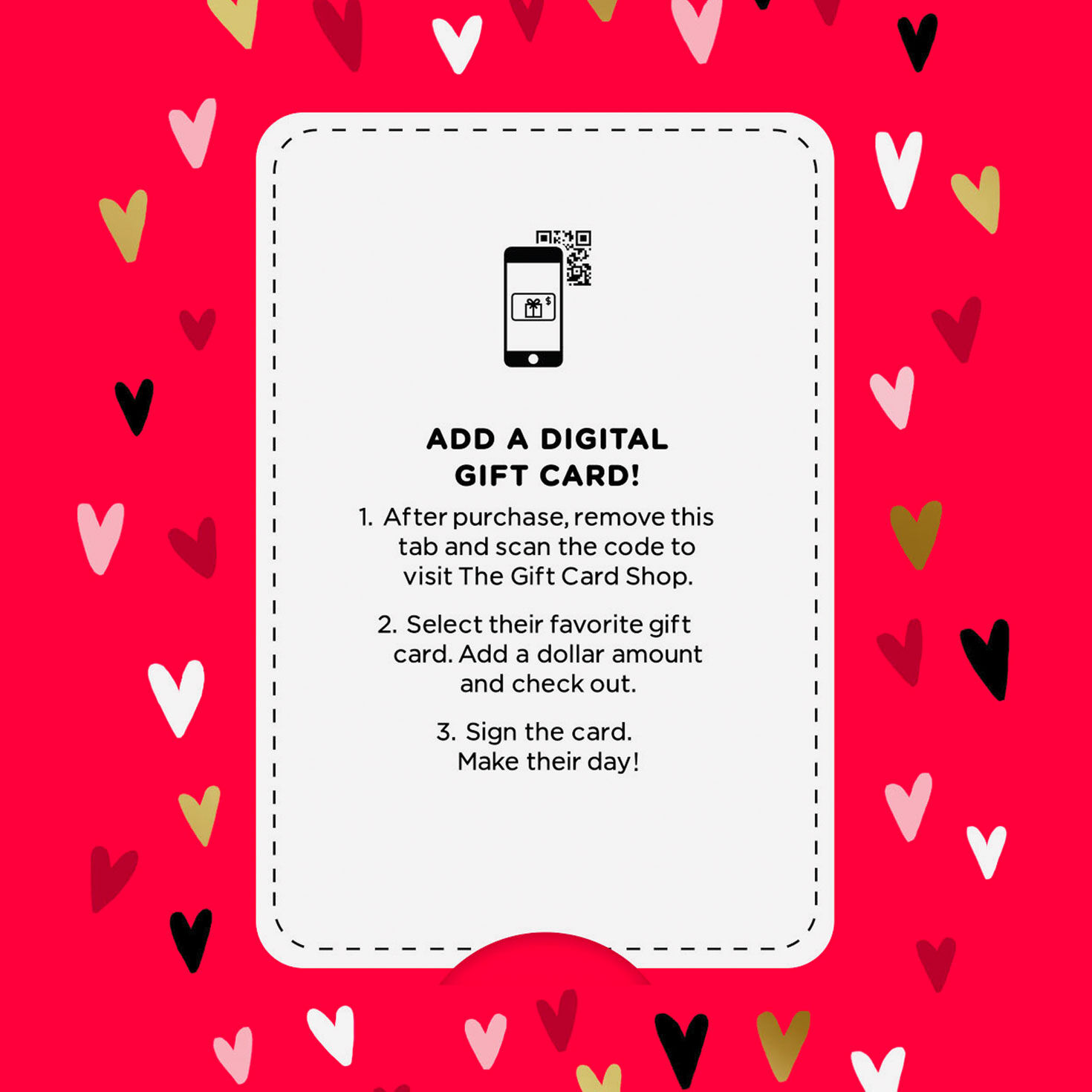 Hope Your Heart Is Happy Gift Card Greeting Valentine's Day Card ...