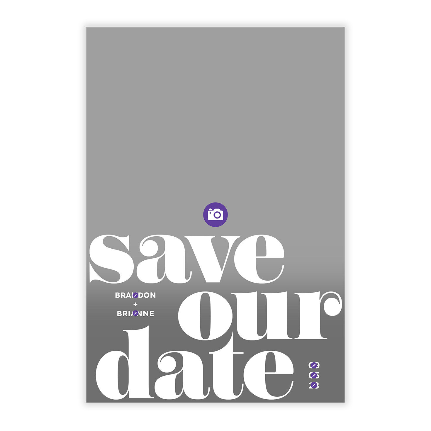 Minimalist Bold Save the Date - Announcements | Hallmark