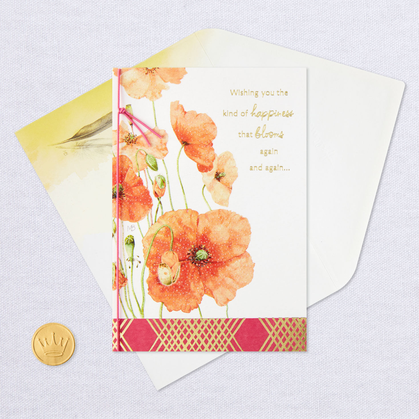 Marjolein Bastin Wishing You Happiness That Blooms Birthday Card ...