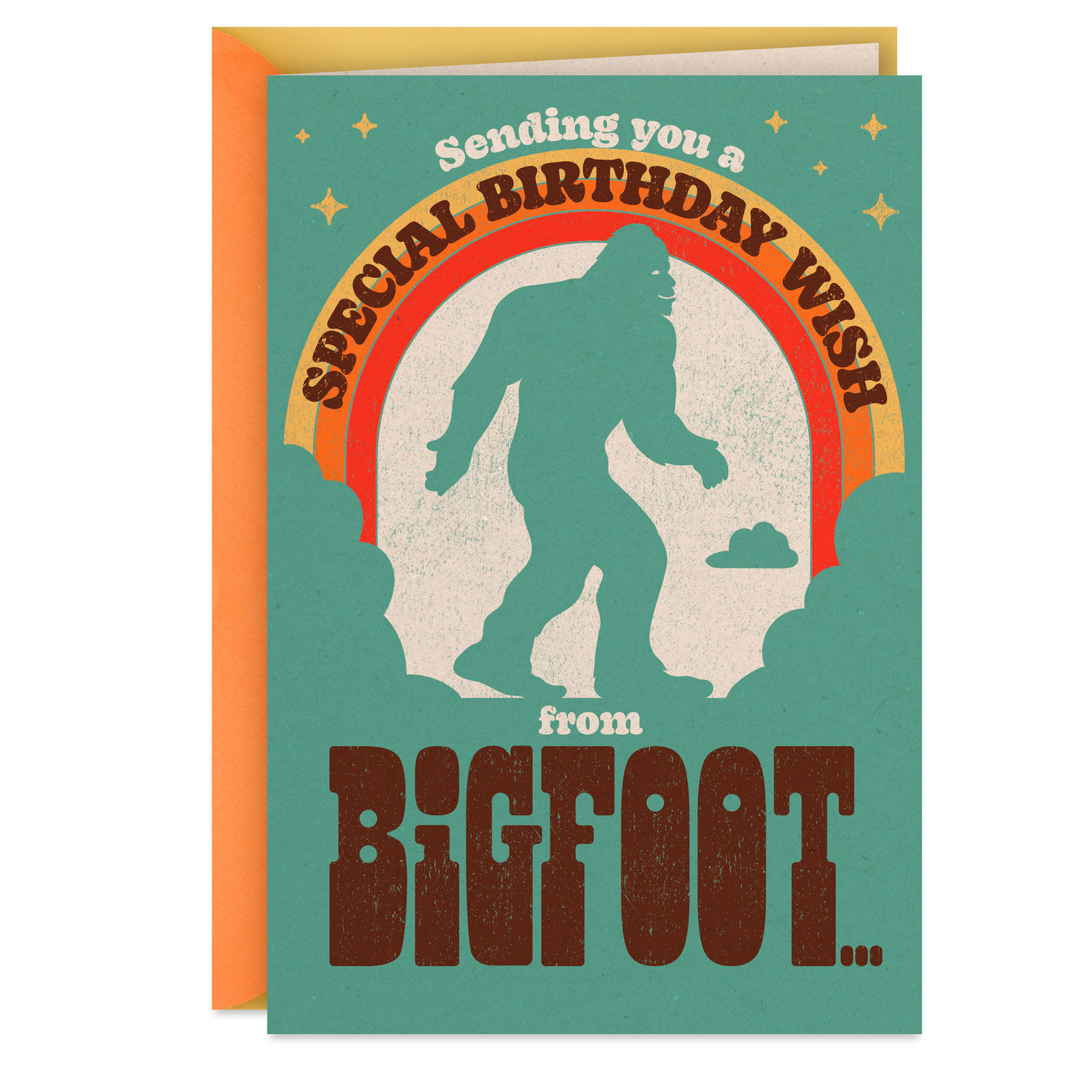 Bigfoot Funny Musical Birthday Card - Greeting Cards | Hallmark