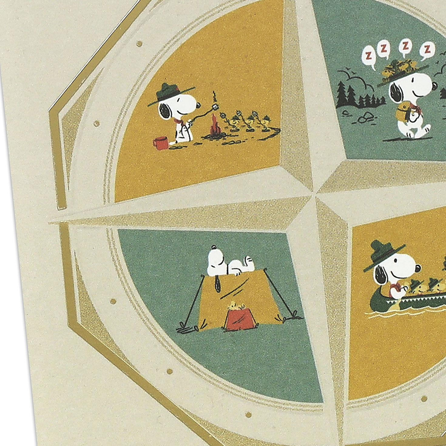 Peanuts® Beagle Scouts Compass No One Like You Birthday Card - Greeting ...