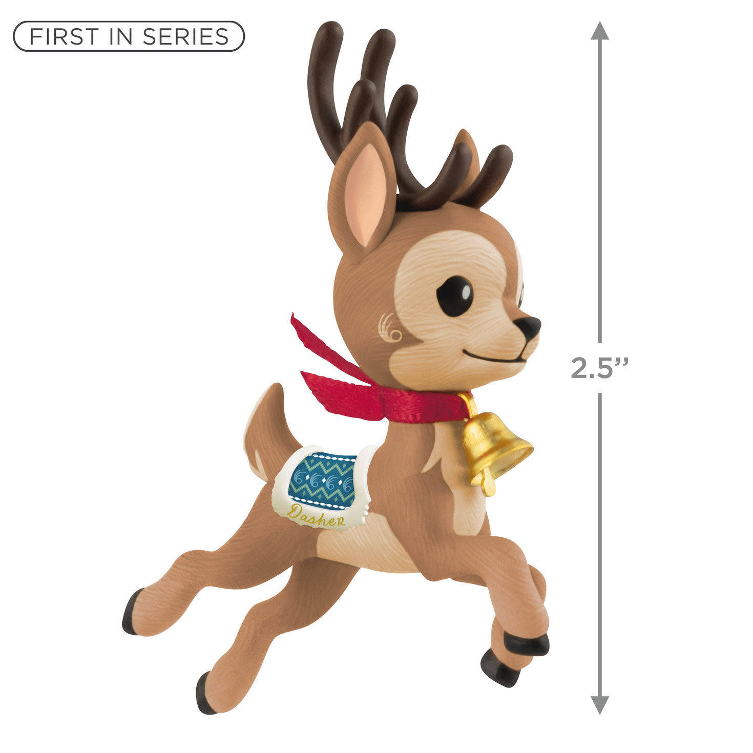 Eight Tiny Reindeer Dasher Ornament - Keepsake Ornaments | Hallmark