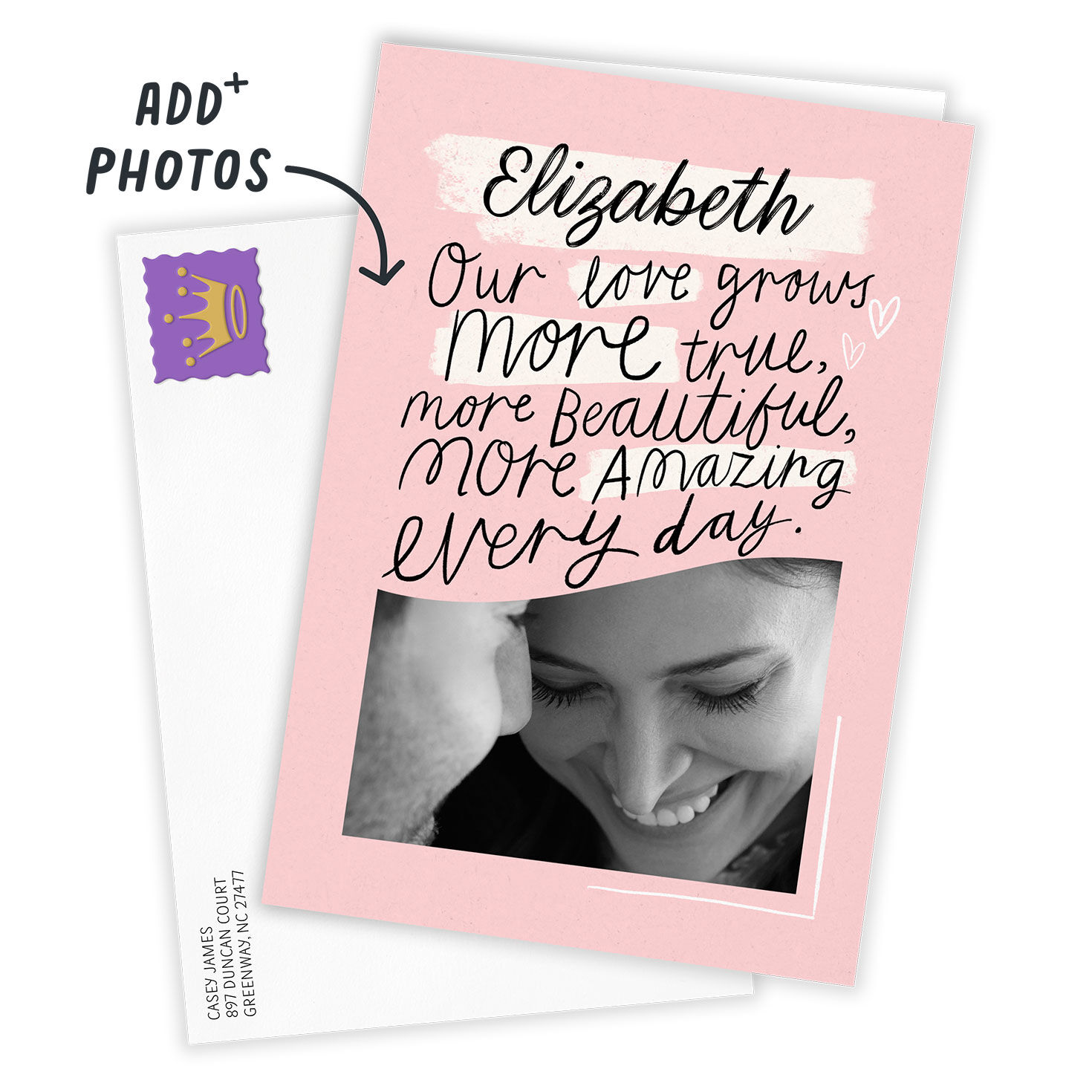 Our Love Grows More Every Day Custom Love Card - Greeting Cards | Hallmark