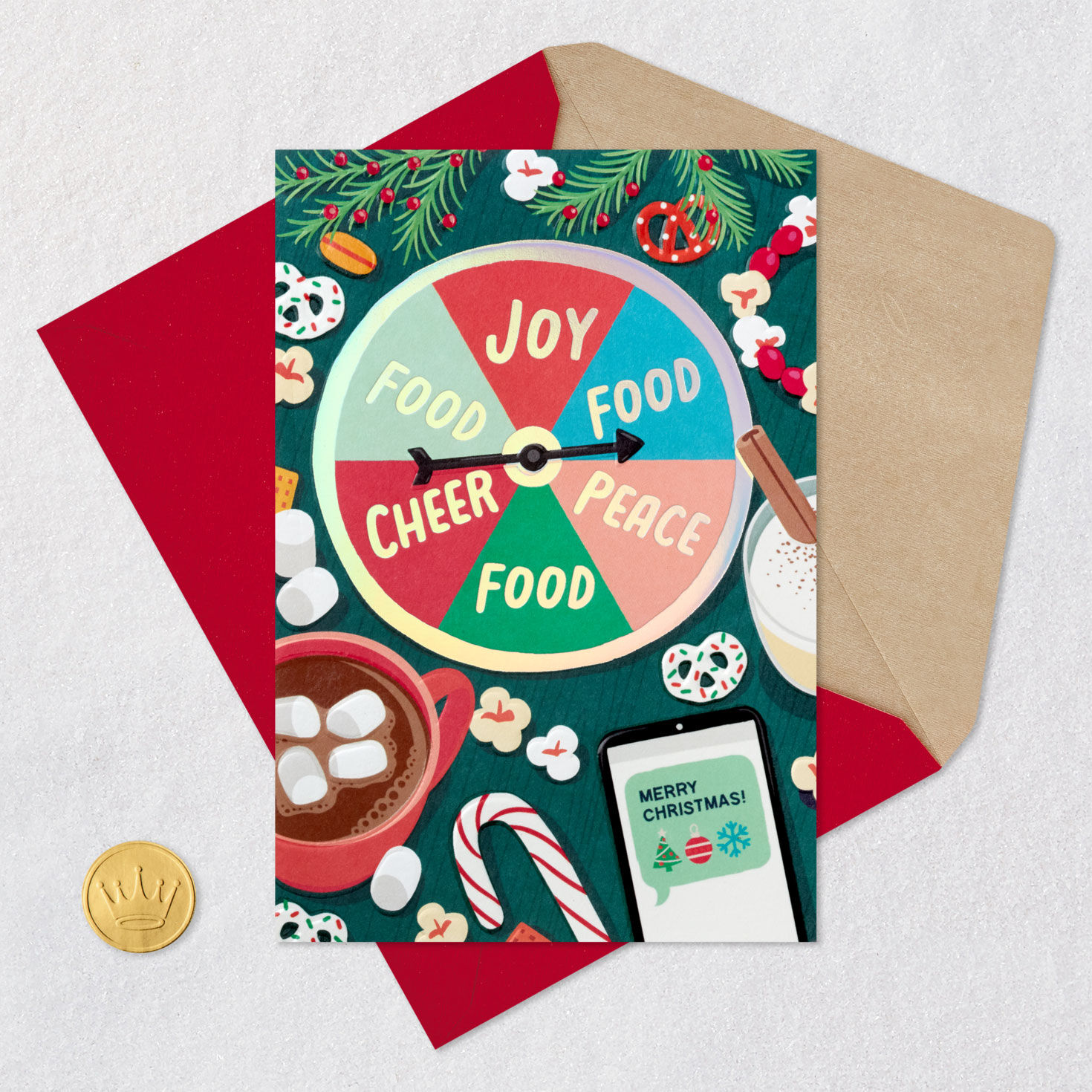 It's Treat-Yourself Season Christmas Card - Greeting Cards | Hallmark