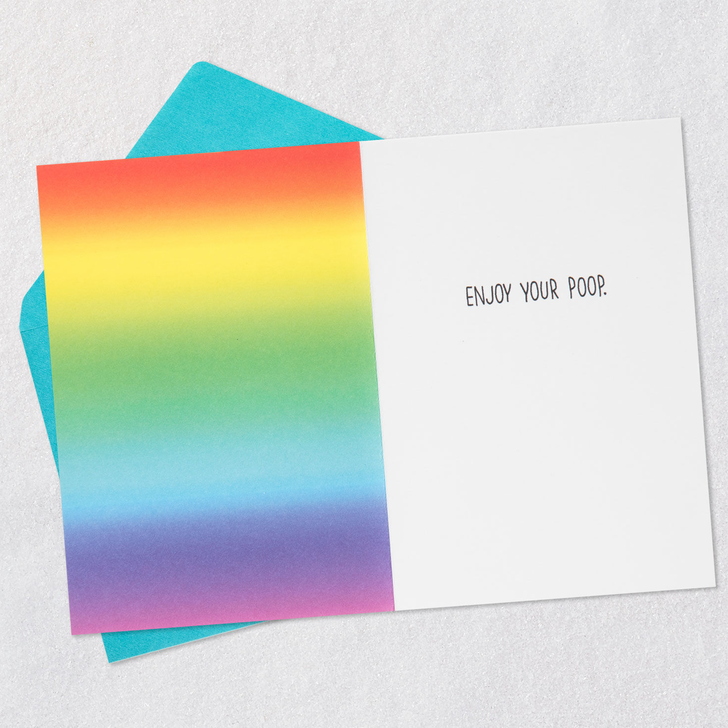 Rainbow Unicorn Poop Funny Birthday Card - Greeting Cards | Hallmark