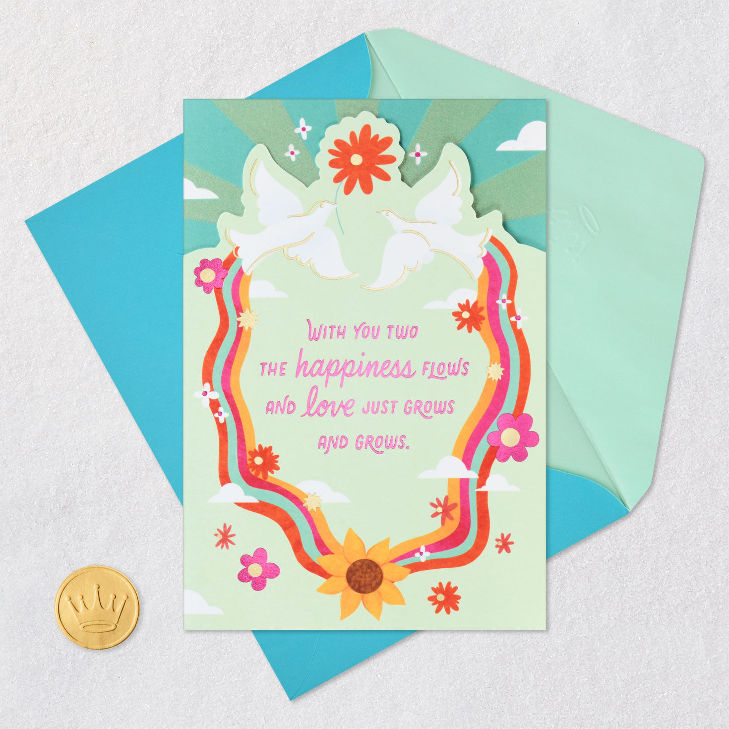 Your Love Just Grows Anniversary Card for Couple - Greeting Cards ...