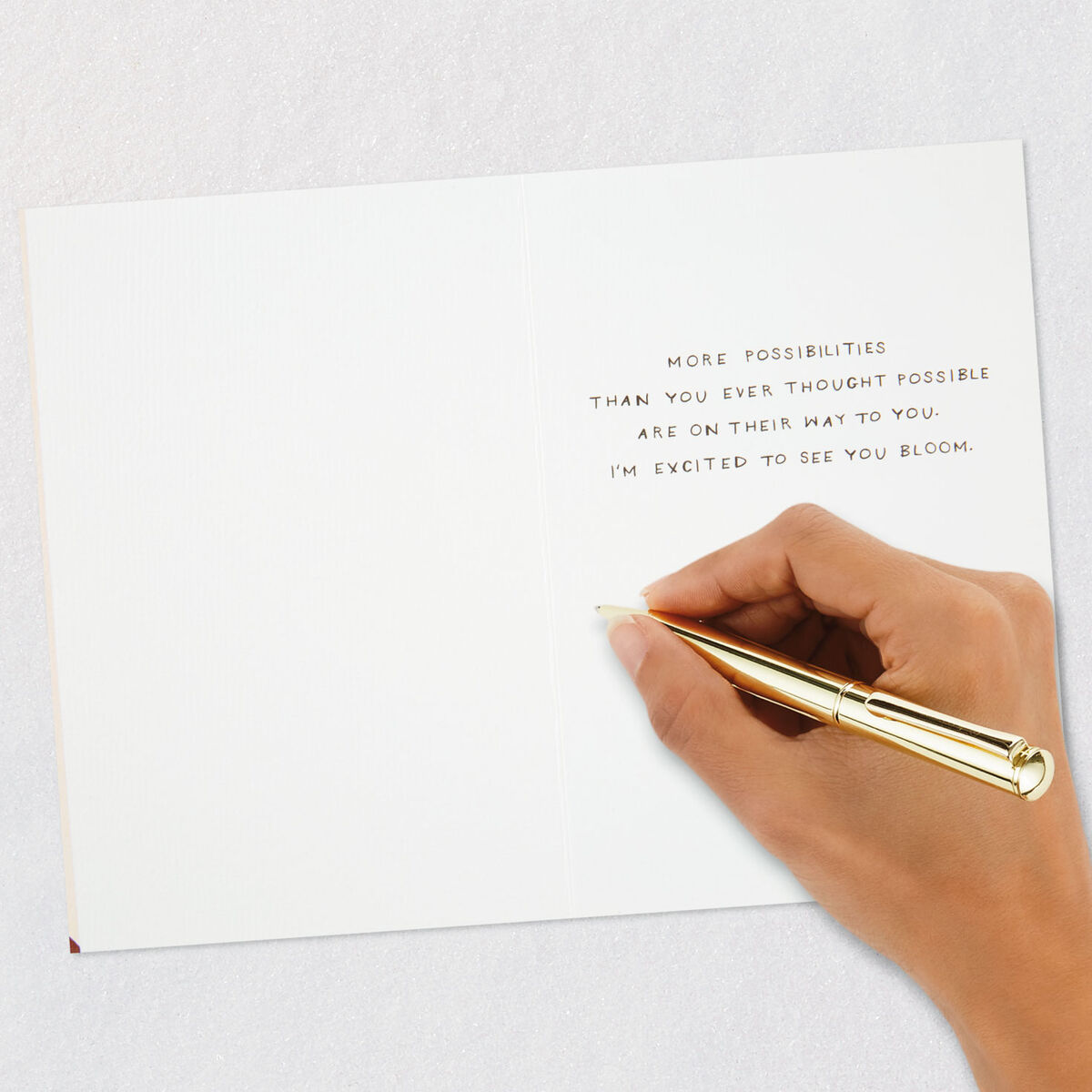 Morgan Harper Nichols Here's to a New Chapter Card - Greeting Cards ...