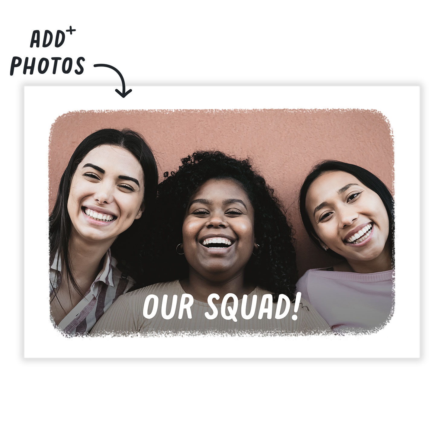 Our Squad White Frame eCard - eCards | Hallmark
