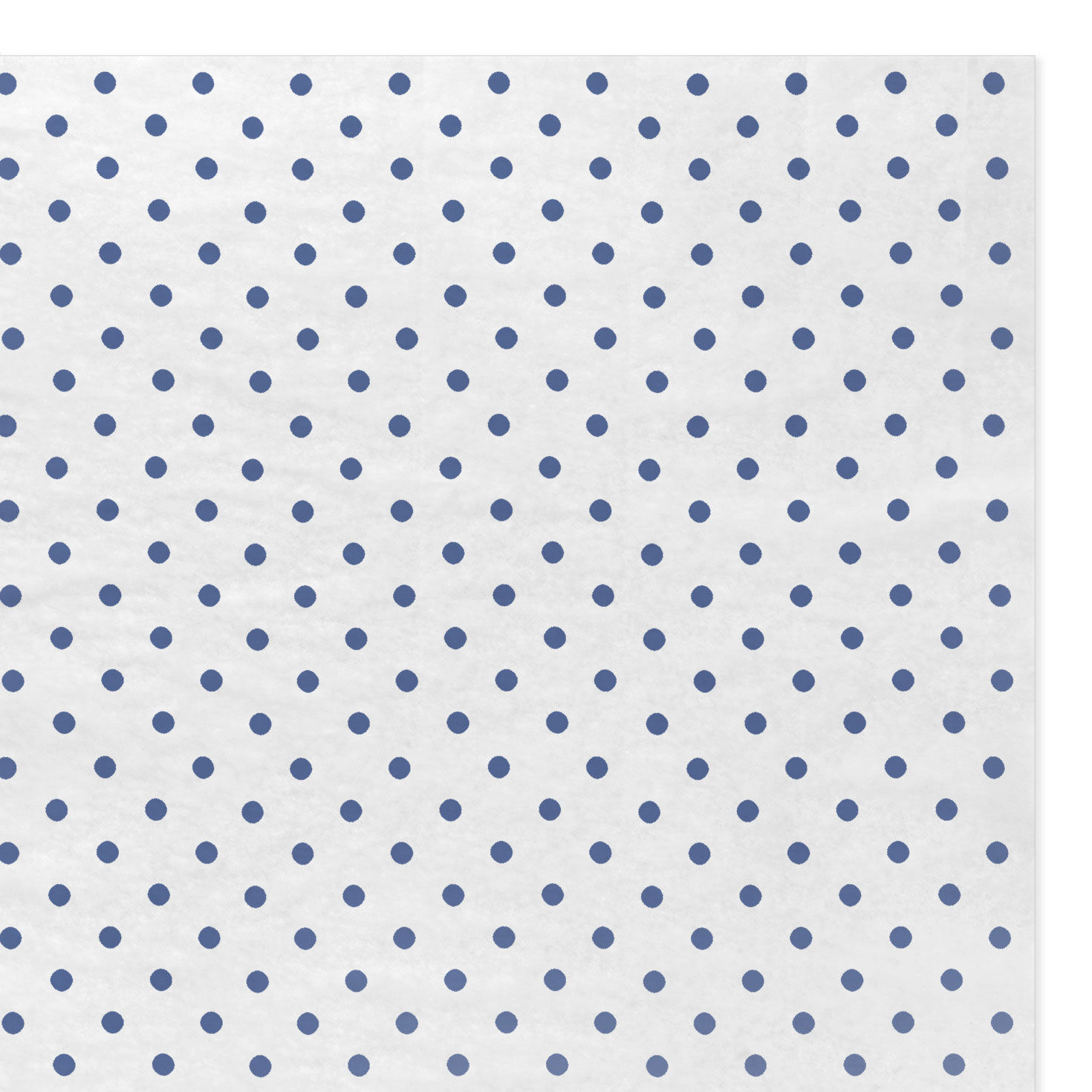Navy Blue Polka Dots on White Tissue Paper, 6 sheets - Tissue | Hallmark
