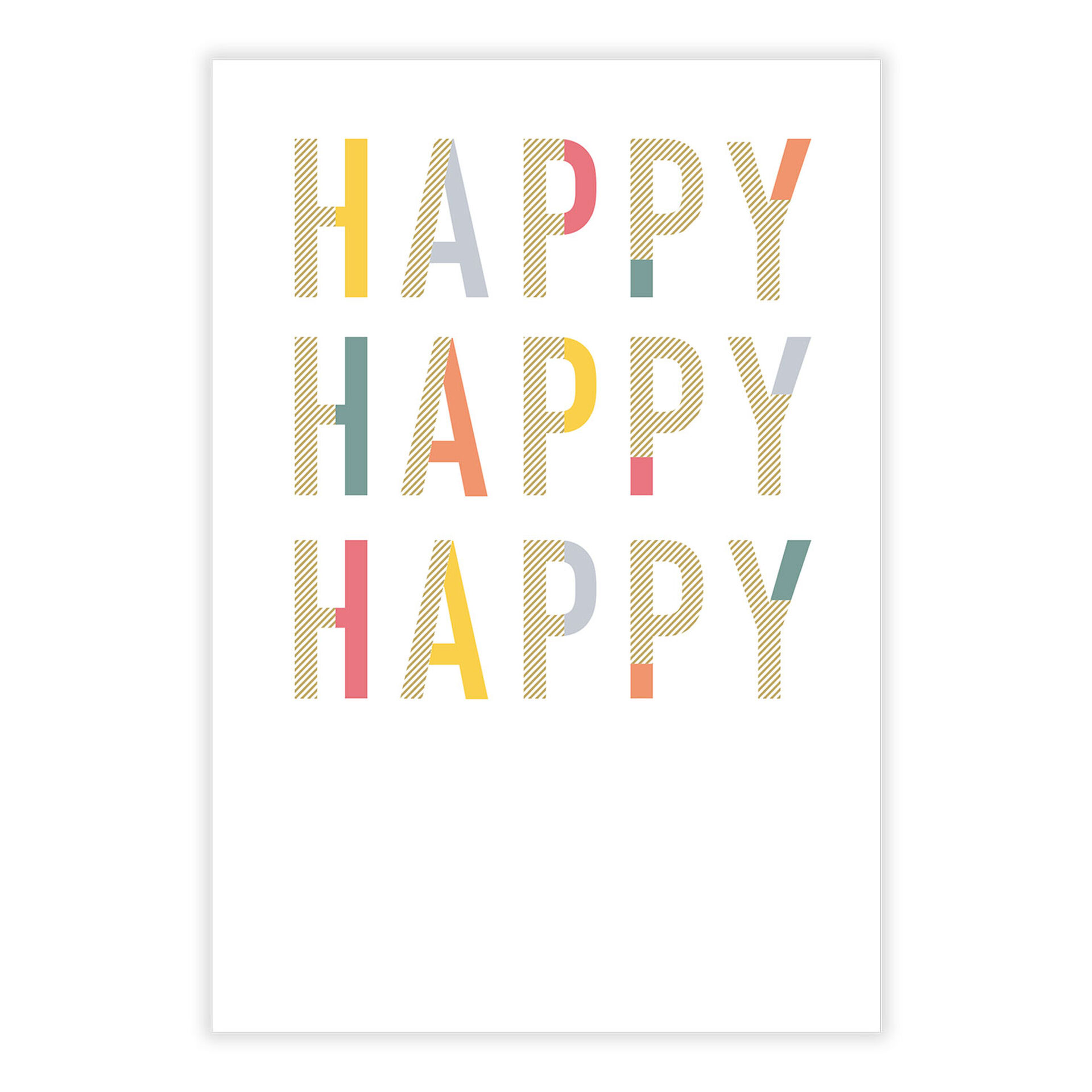 Happy Happy Happy Birthday eCard - eCards - Hallmark