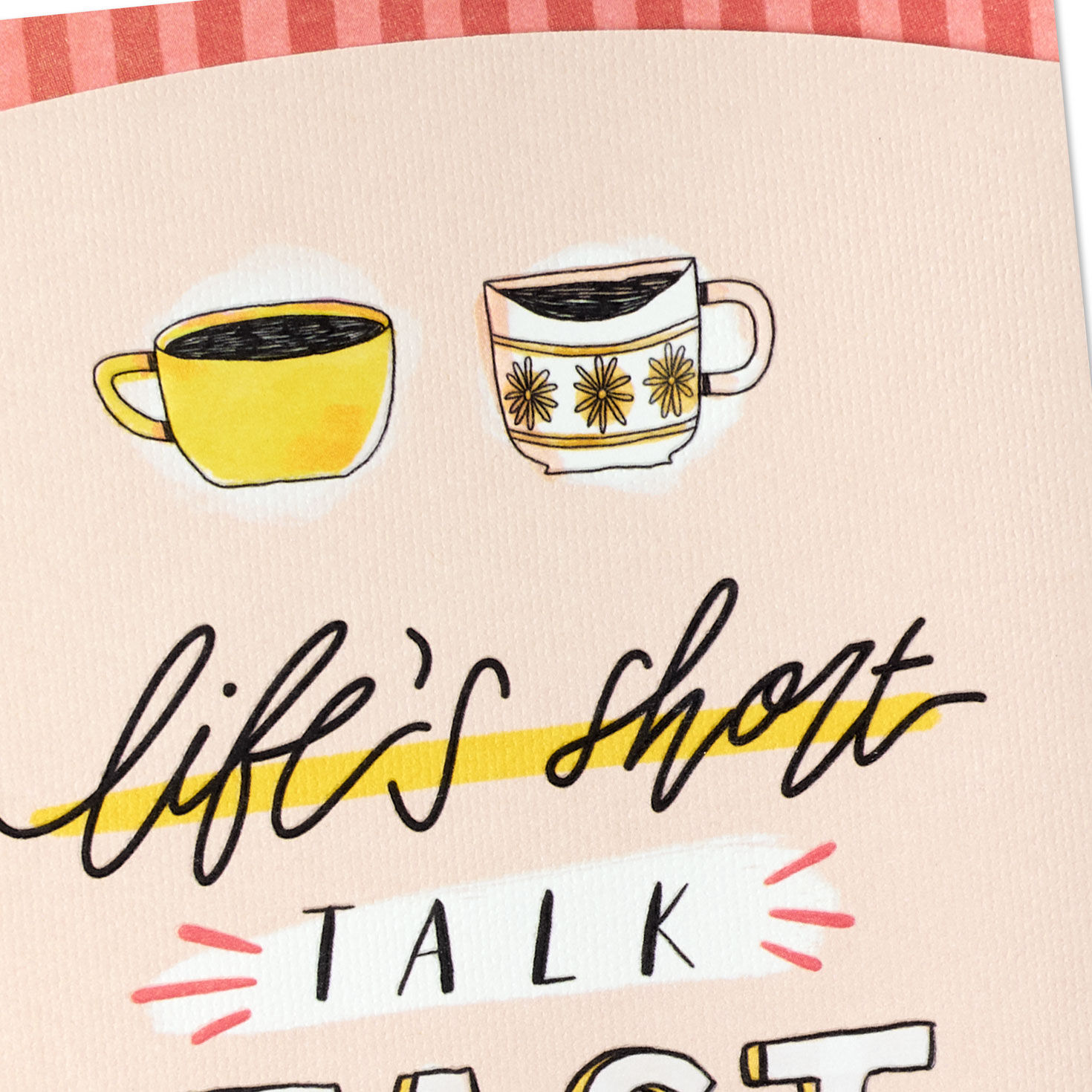 Gilmore Girls Life's Short, Talk Fast Card - Greeting Cards | Hallmark