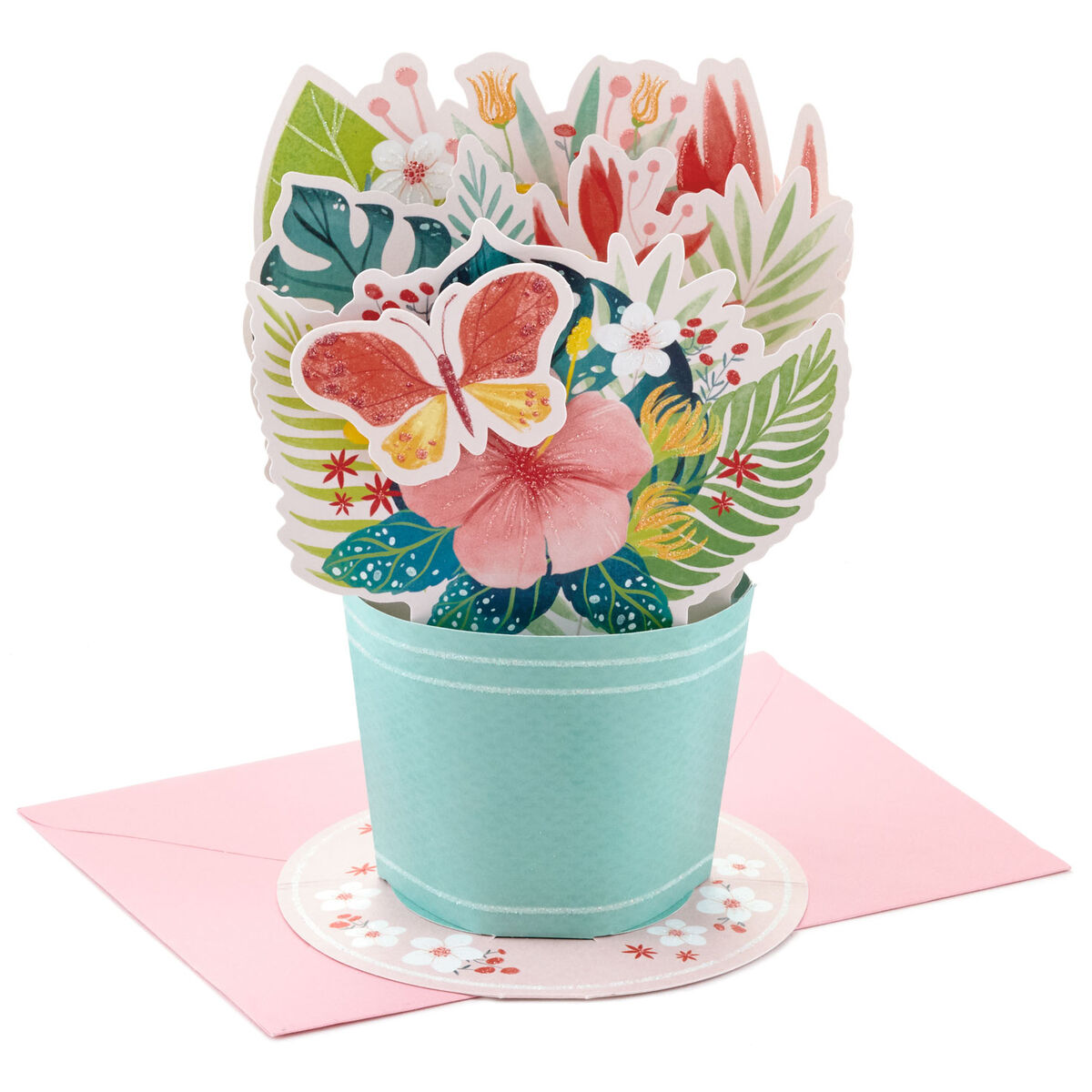 Celebrating You Flower Bouquet 3D Pop-Up Card - Greeting Cards - Hallmark