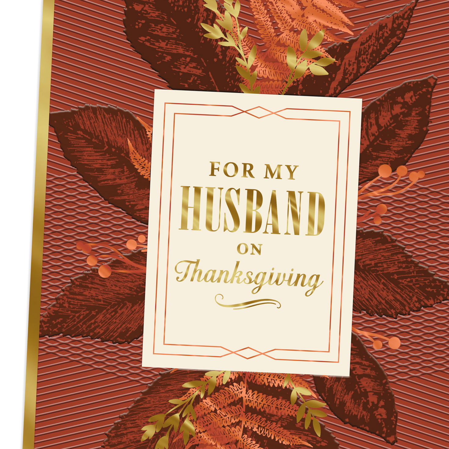 My Partner and Friend Thanksgiving Card for Husband - Greeting Cards ...