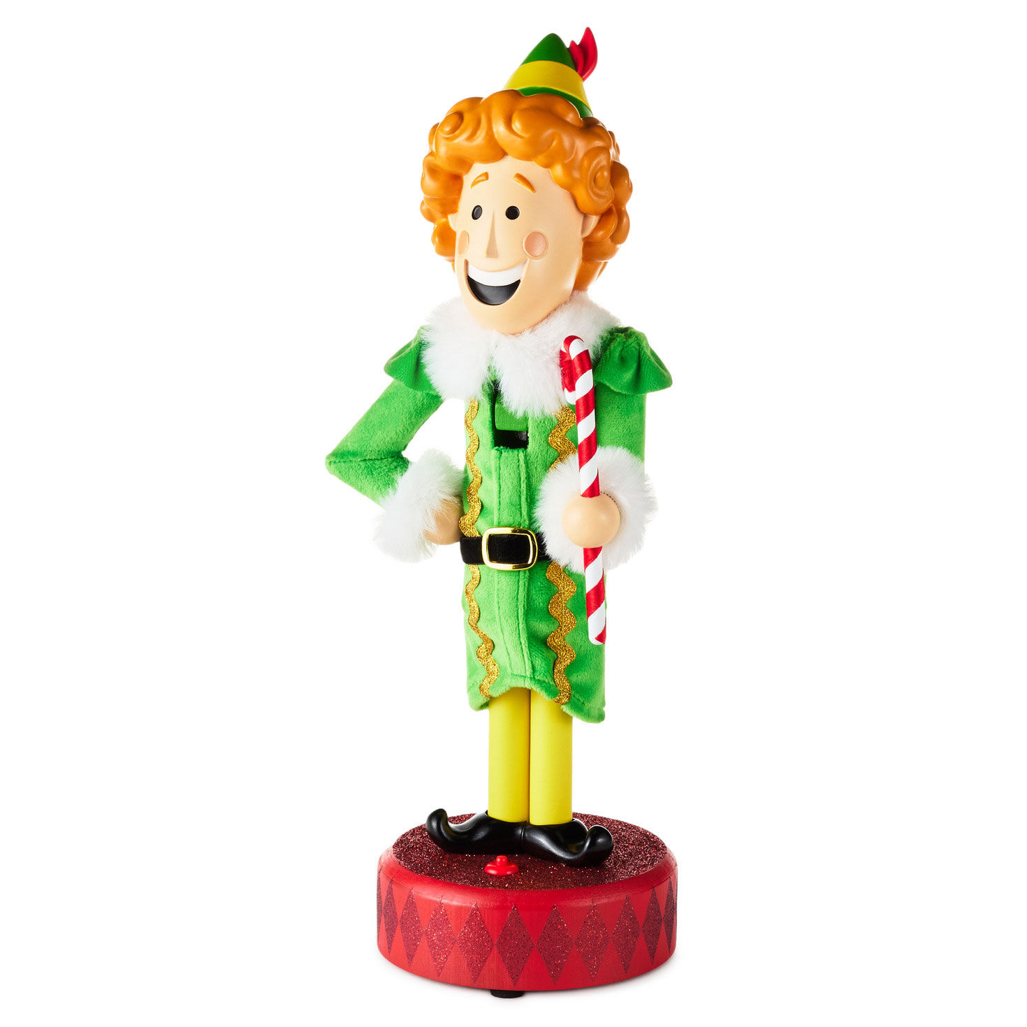 Elf Buddy the Elf™ Nutcracker Figurine With Sound, 13" - Figurines ...