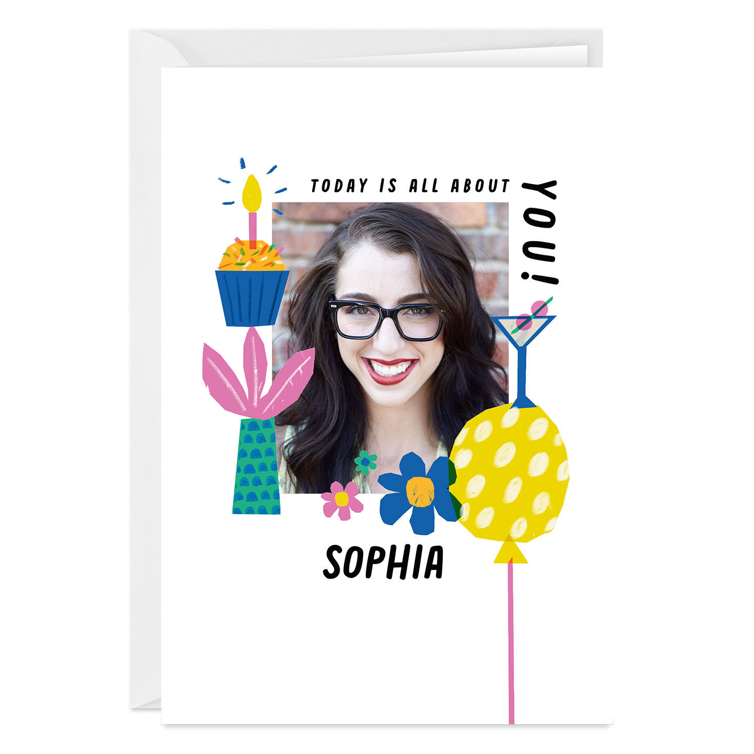 Today is All About You Custom Birthday Card - Greeting Cards | Hallmark