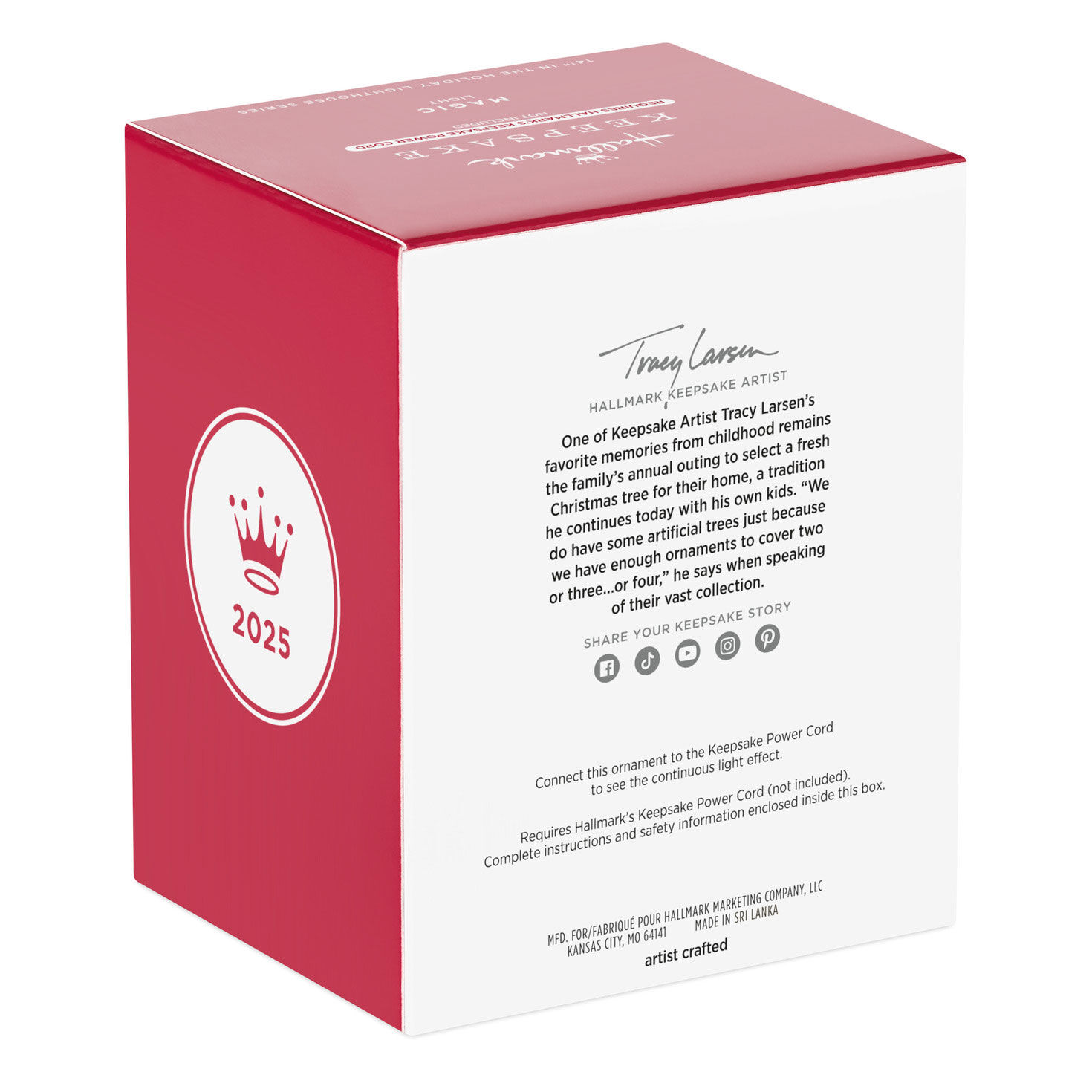 Holiday Lighthouse 2025 Ornament With Light - Keepsake Ornaments | Hallmark