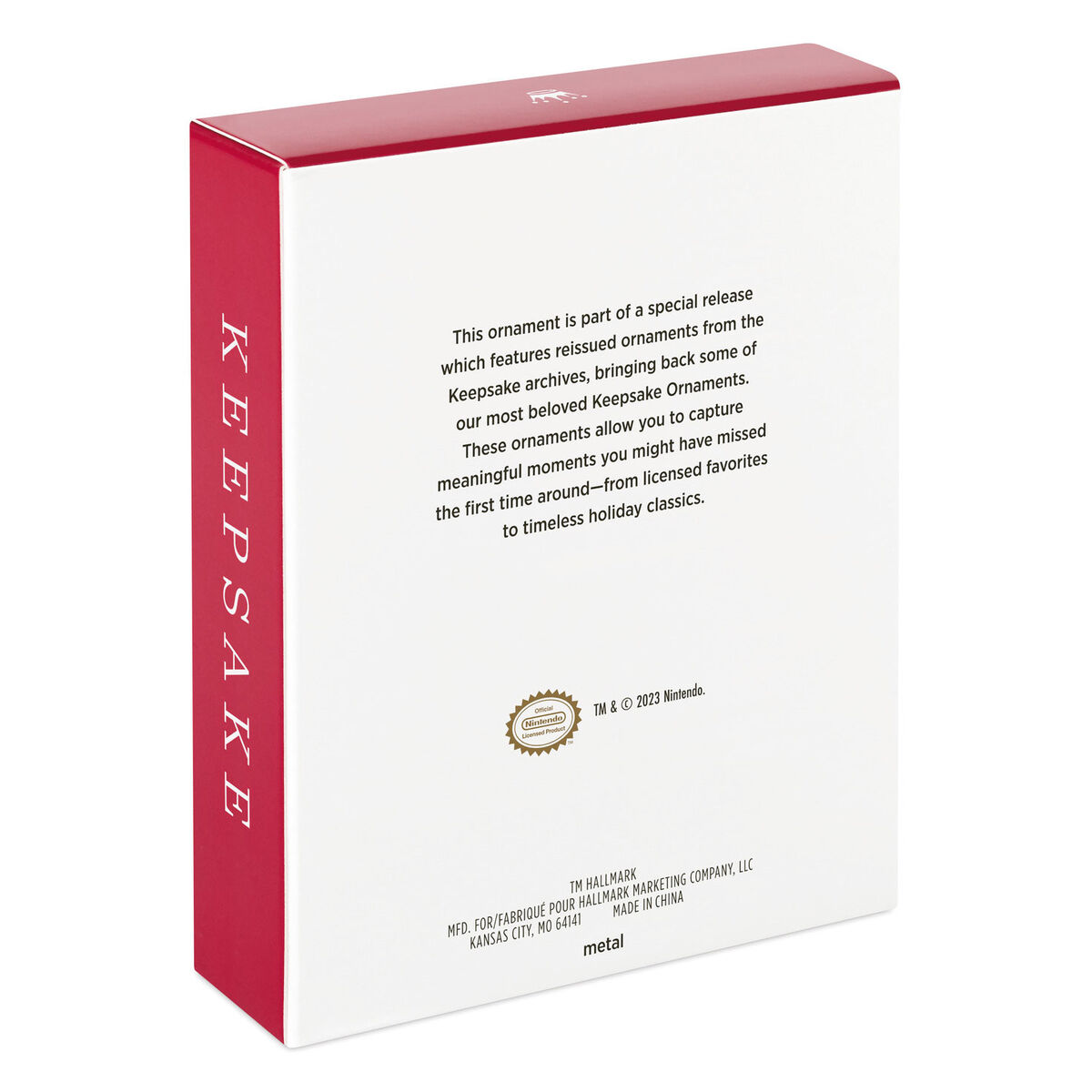 Nintendo The Legend of Zelda™ Game Cartridge Metal Ornament - Keepsake ...