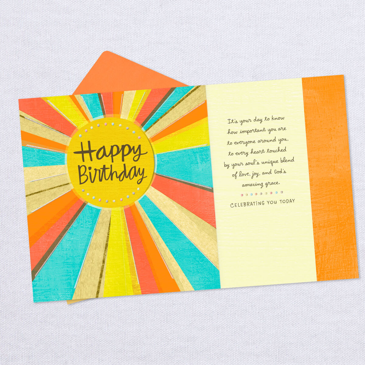 Sun Rays Birthday Card - Greeting Cards - Hallmark