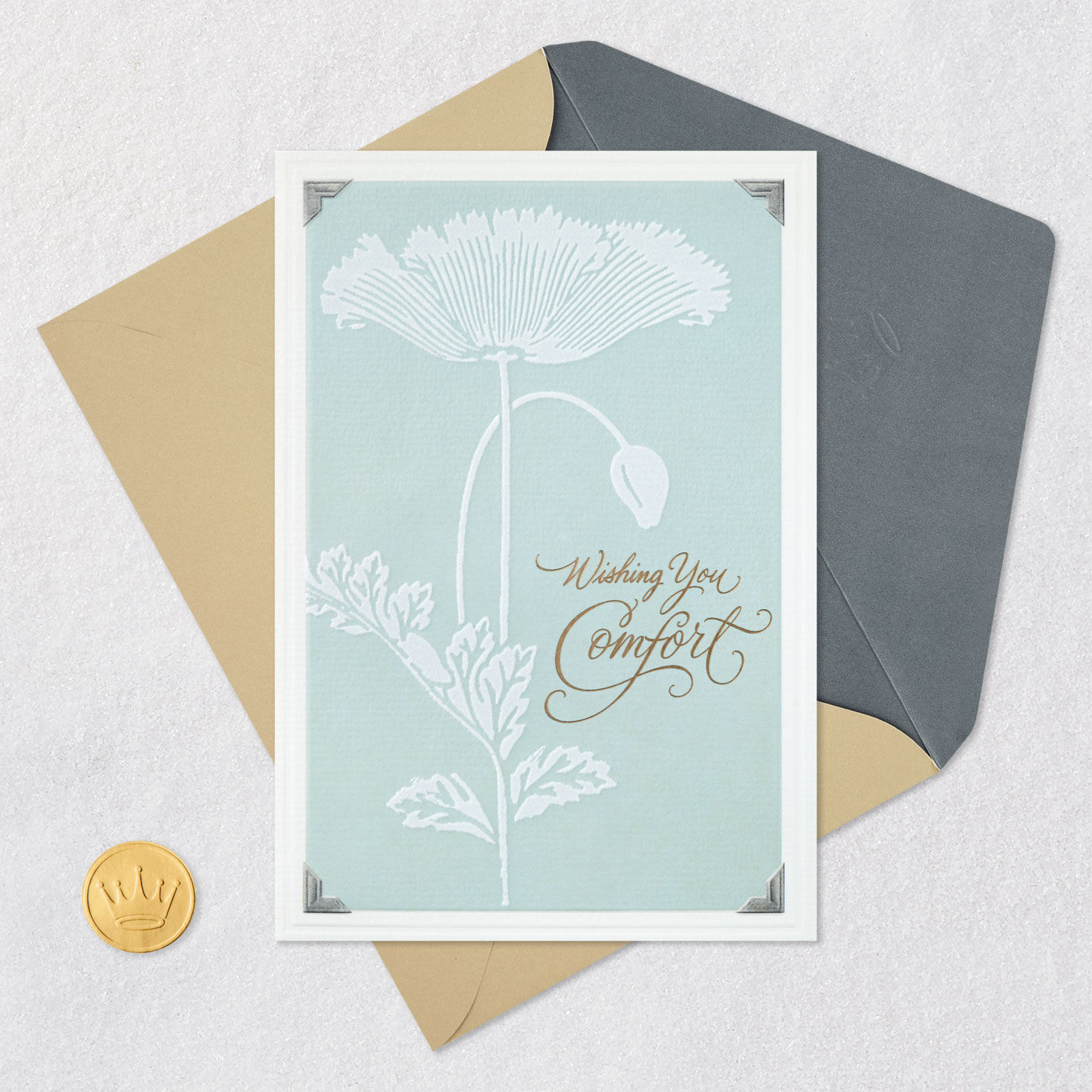 Wishing You Comfort and Peace Sympathy Card - Greeting Cards | Hallmark