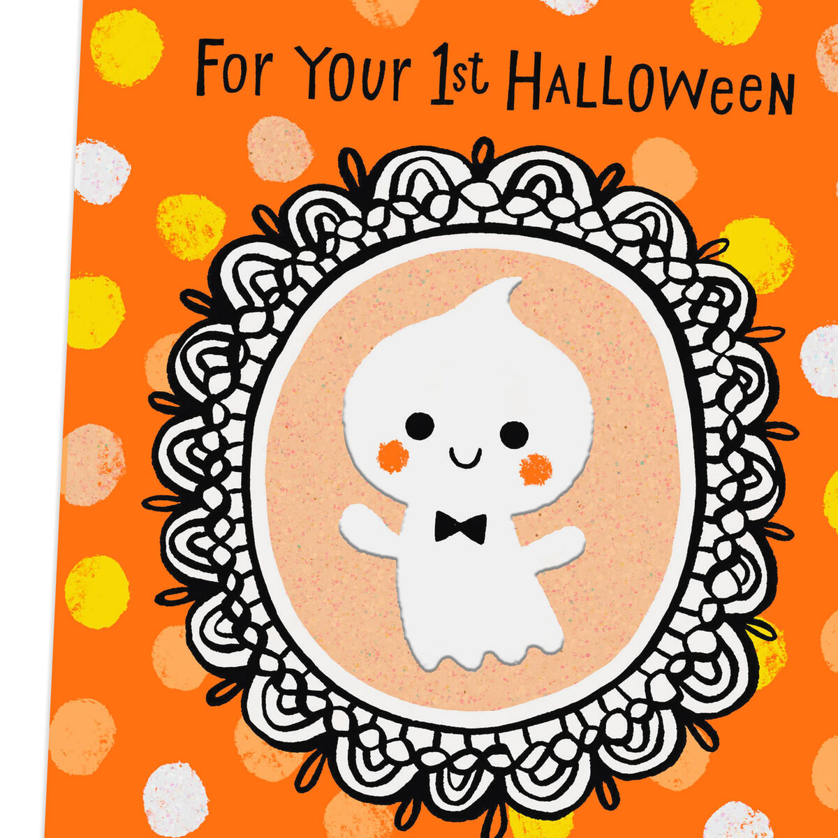 Ghost Portrait Baby's 1st Halloween Card - Greeting Cards - Hallmark