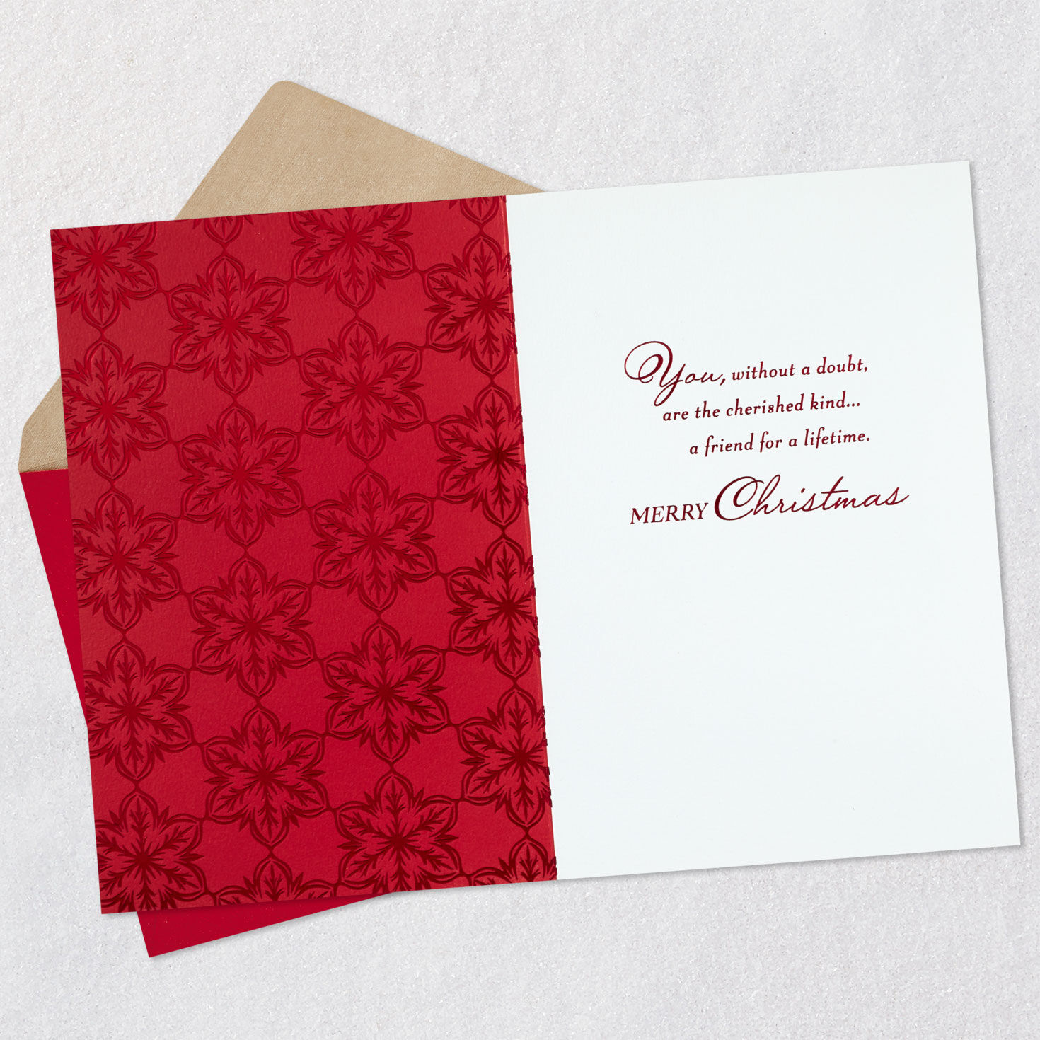 You're a Cherished Friend Christmas Card - Greeting Cards | Hallmark