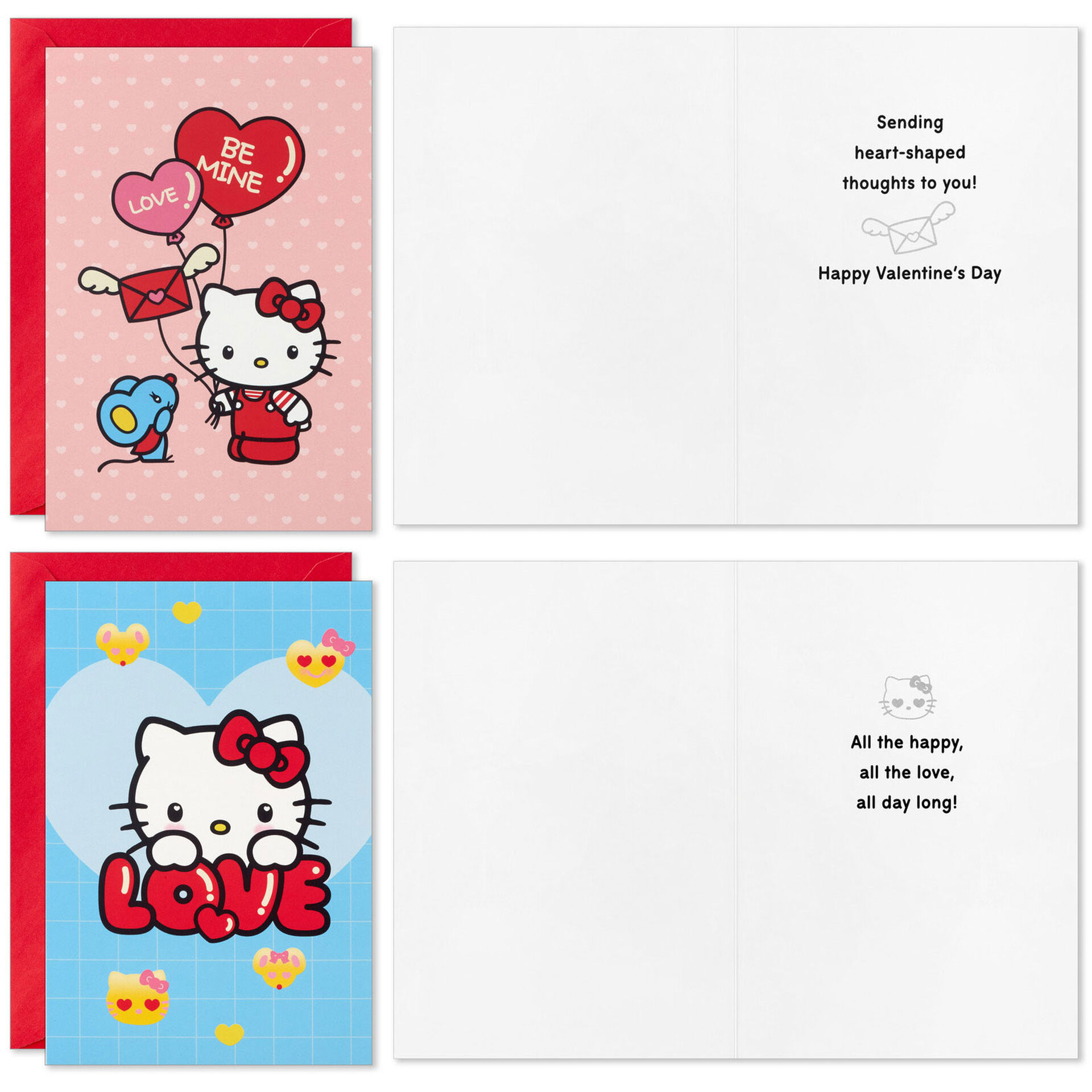 Hello Kitty Happy Day Assorted Valentine's Day Cards, Pack of 36 ...