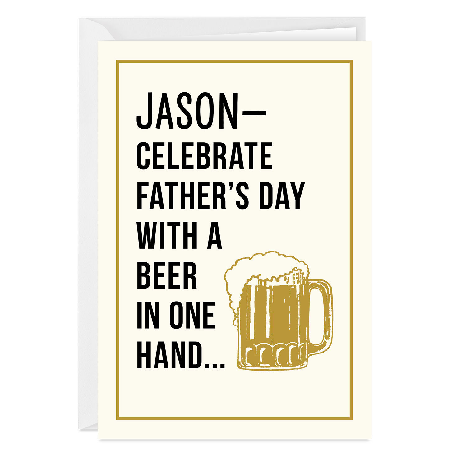 Personalized Beer Mug Card - Greeting Cards | Hallmark