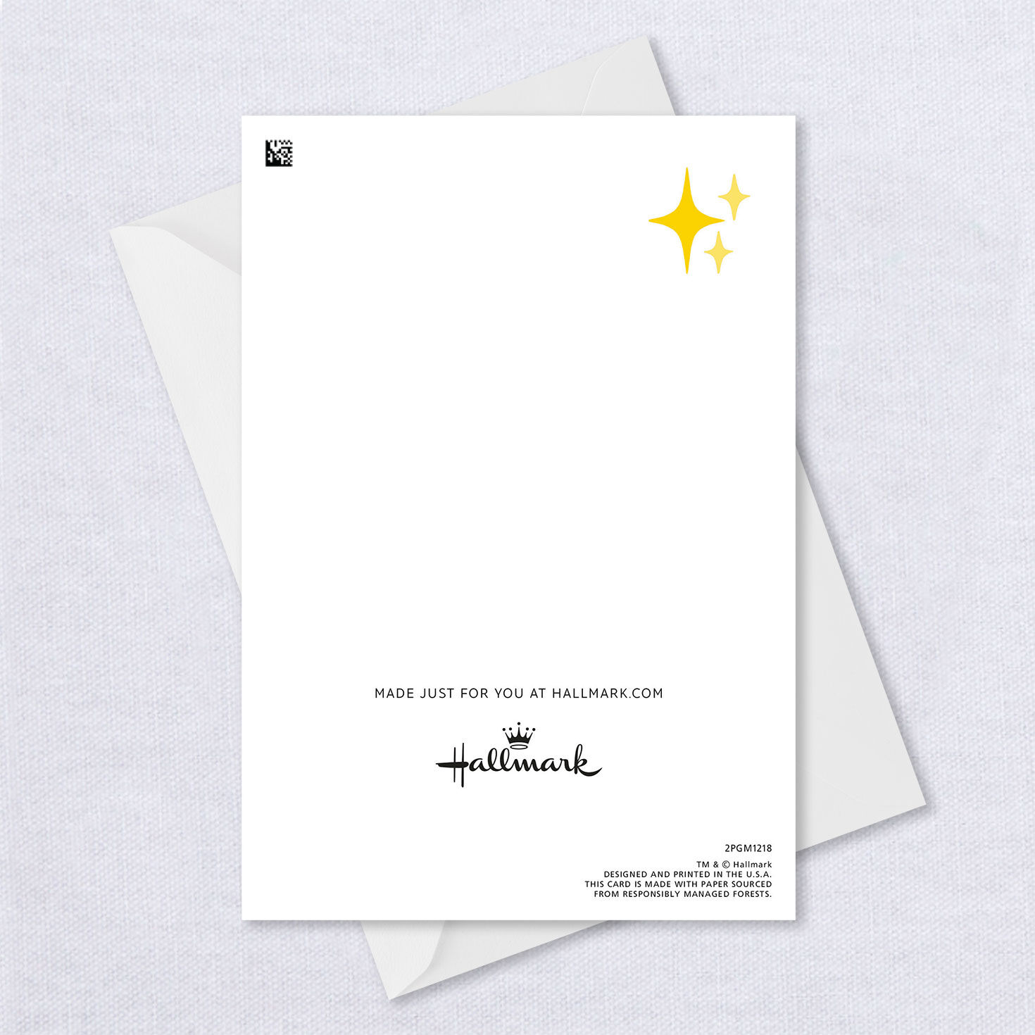 Personalized White Outline Photo Card - Greeting Cards | Hallmark