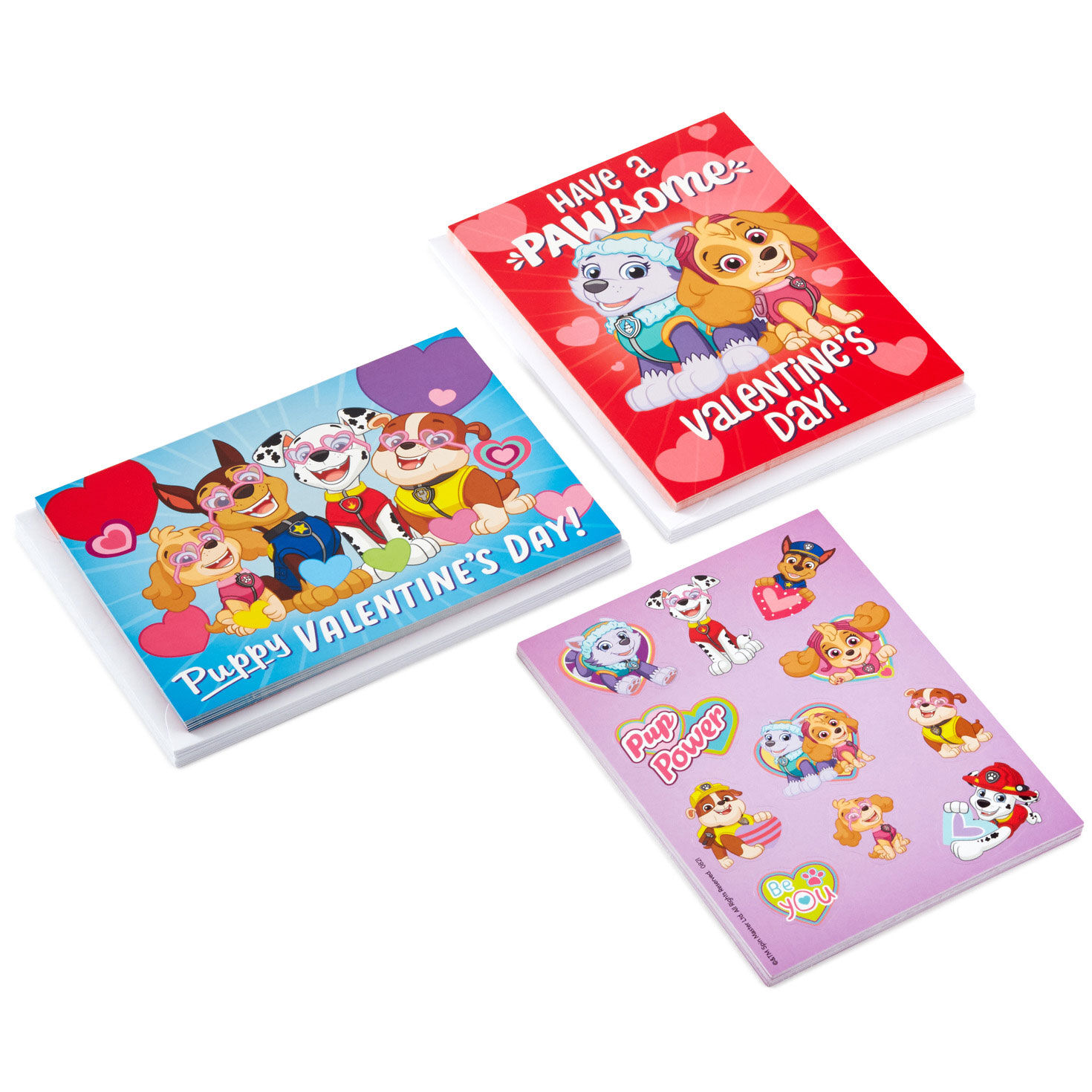 Paw Patrol™ Kids Assorted Valentines With Stickers, Pack of 24 - Boxed ...