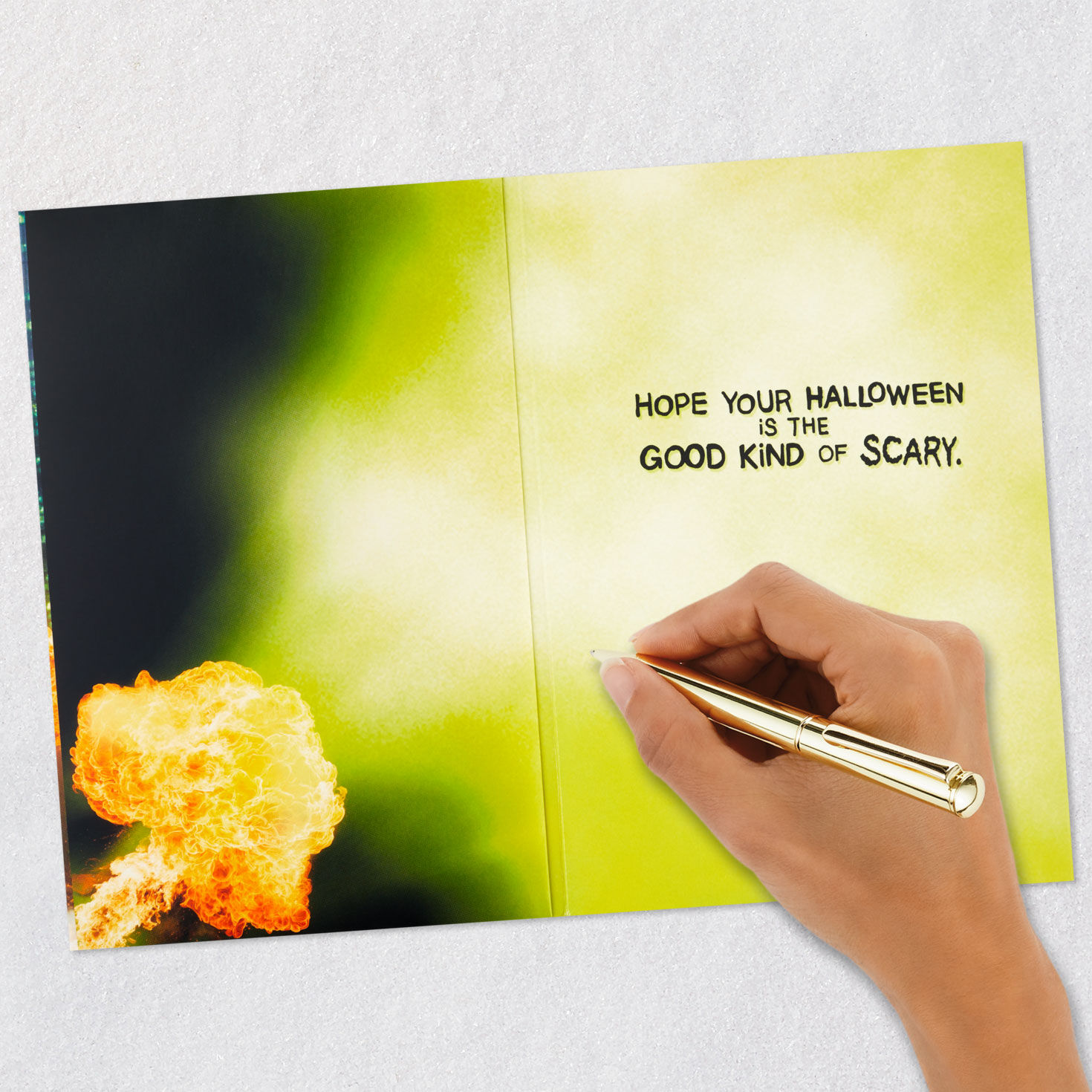 Farting Monster Funny Halloween Card With Sound and Motion - Greeting ...