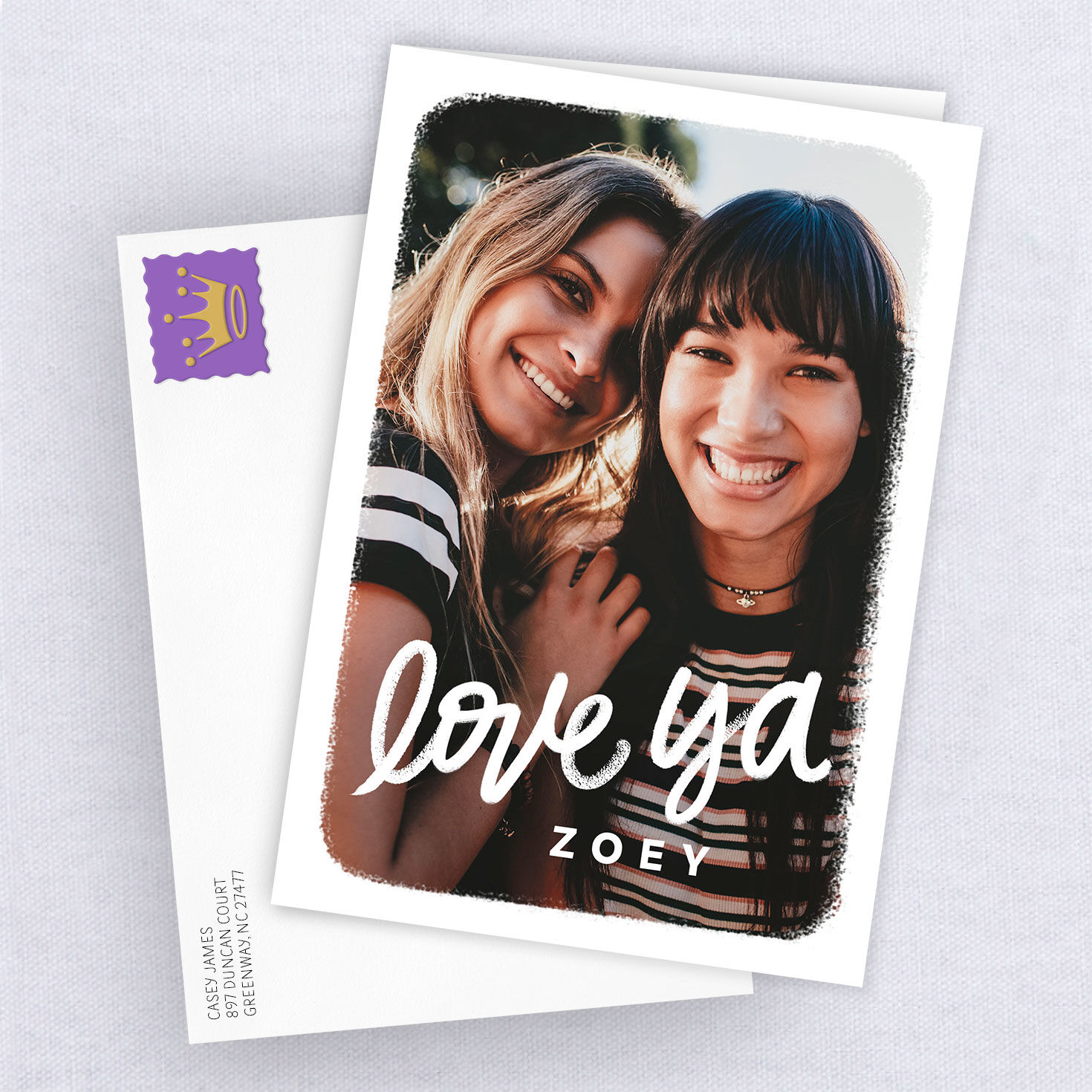 Personalized Love Ya Photo Card - Greeting Cards | Hallmark