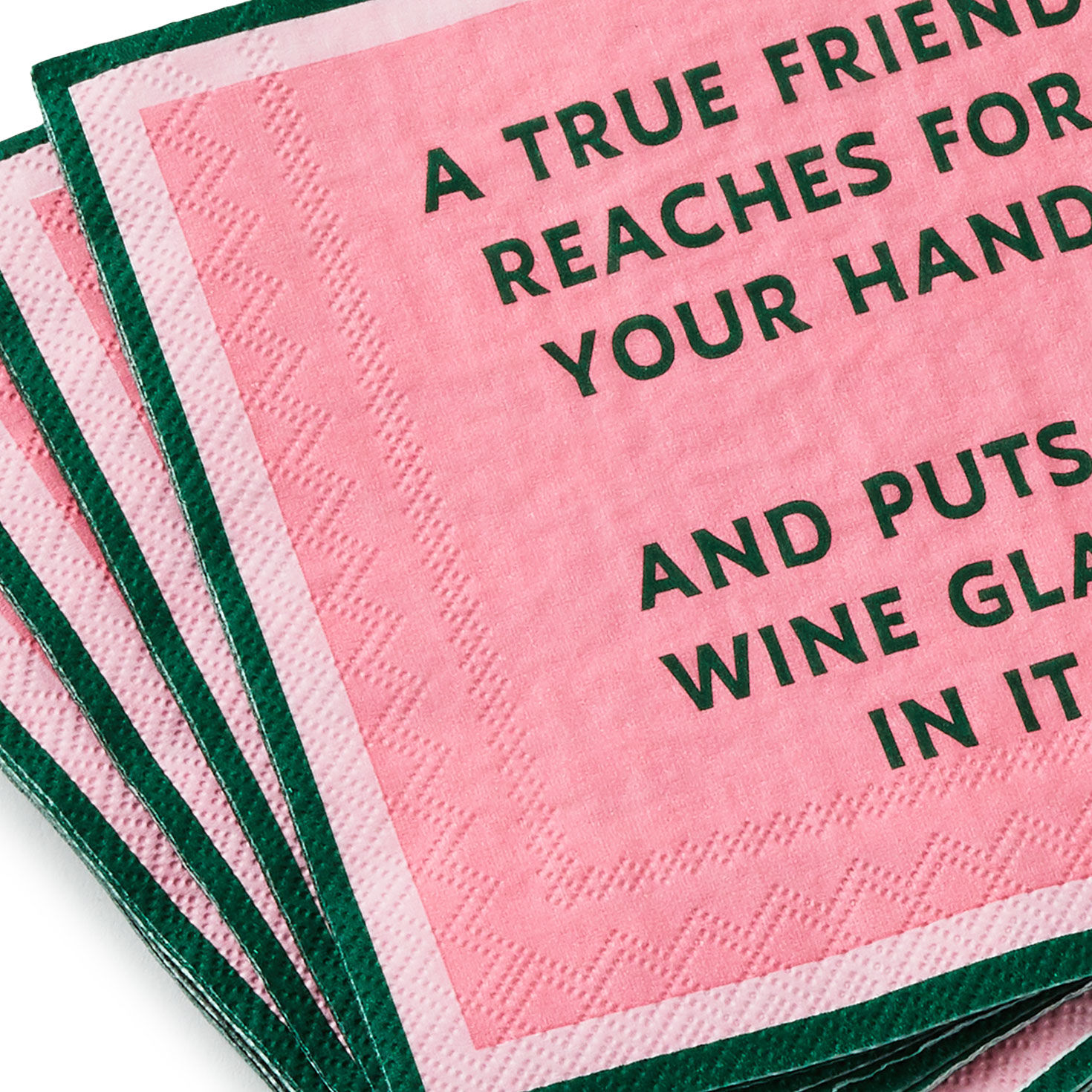 Drinks on Me True Friend Funny Party Napkins, Pack of 20 - Napkins ...