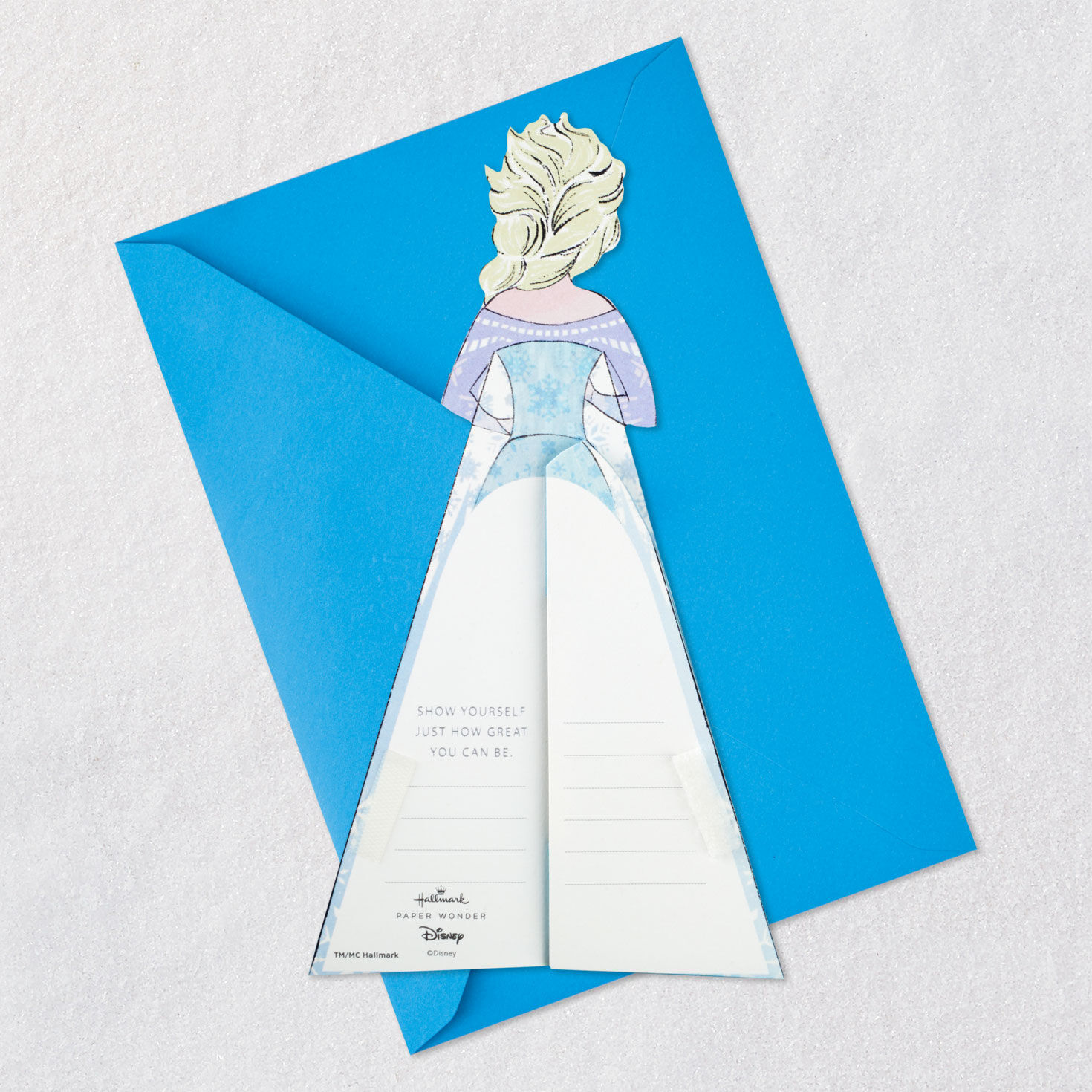 Disney Frozen Elsa You Are Pure Magic Honeycomb 3D Pop-Up Card ...