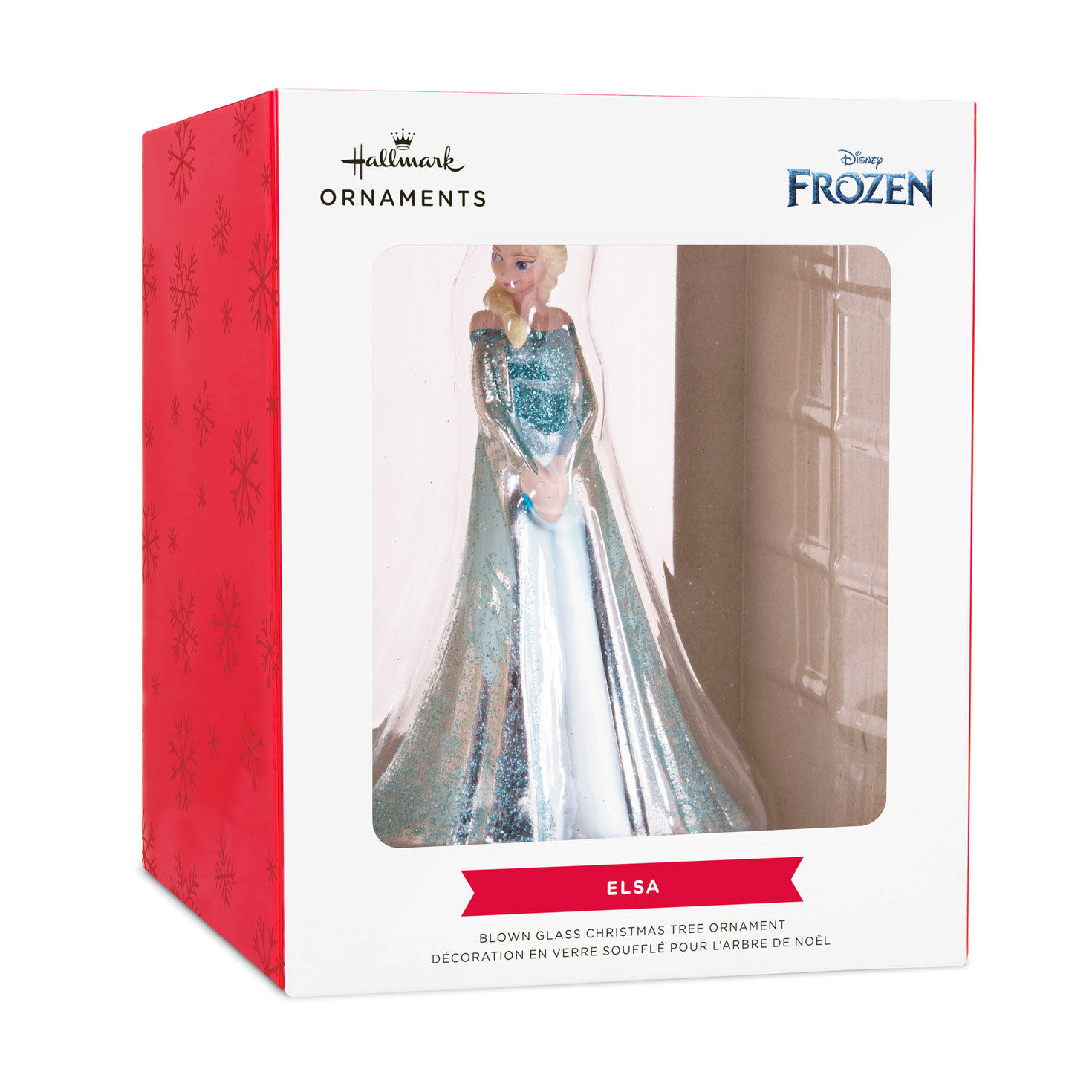 Disney Frozen Elsa Blown Glass Hallmark Ornament - Hallmark Ornaments ...