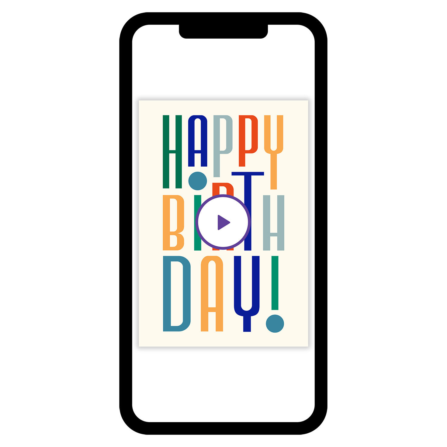 Modern Artsy Lettering Birthday eCard - eCards | Hallmark